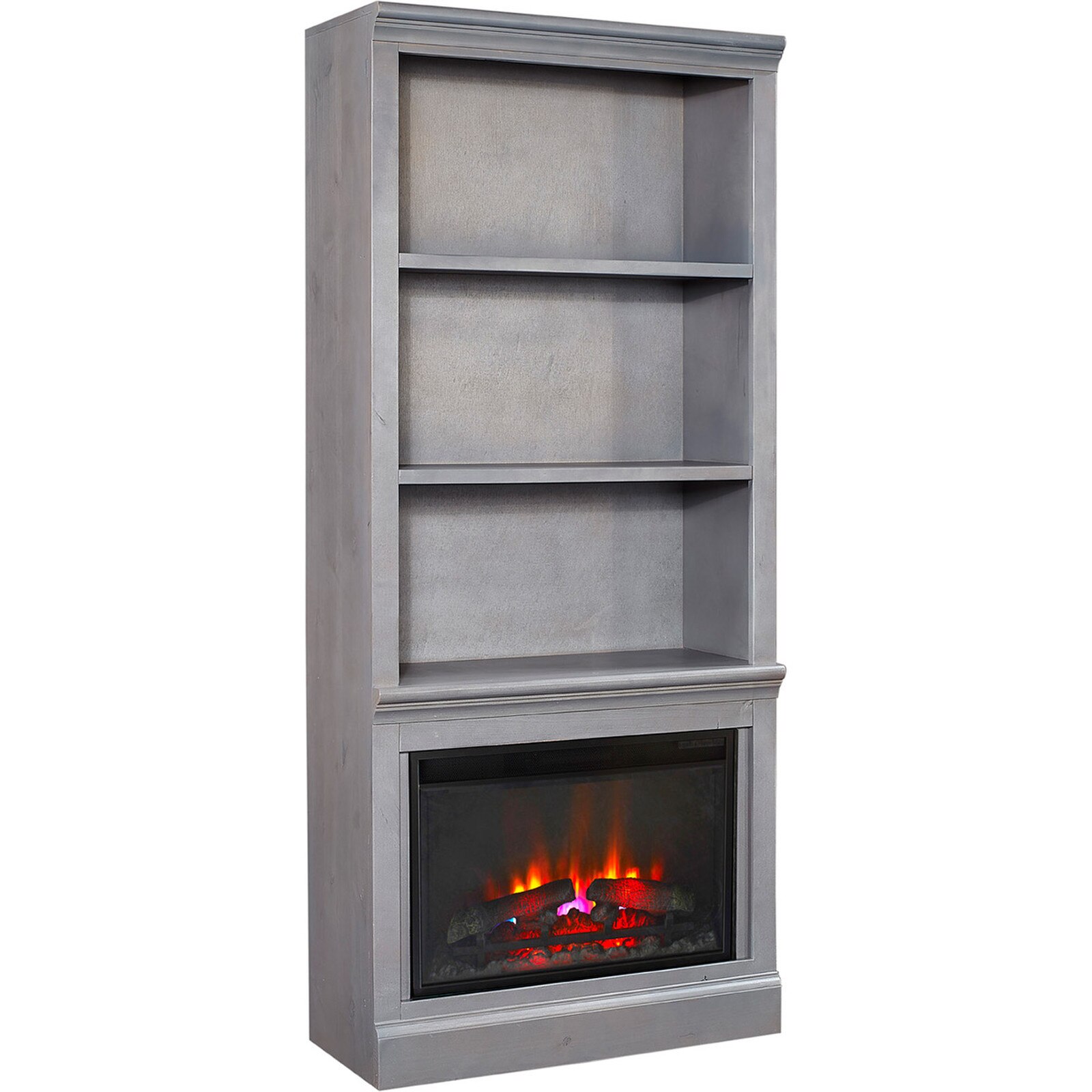 Aspenhome Fireplace Display Shelf - Ghost Black