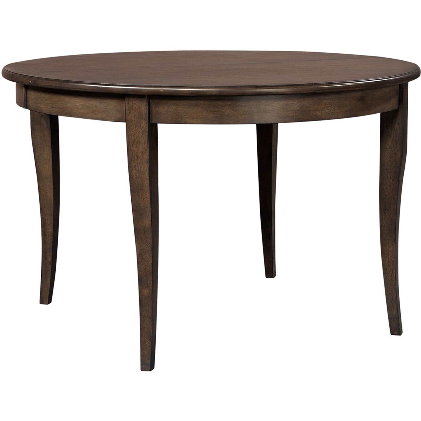 Aspenhome Blakely 66" 6-Seater Round Extendable Dining Table Sable ...