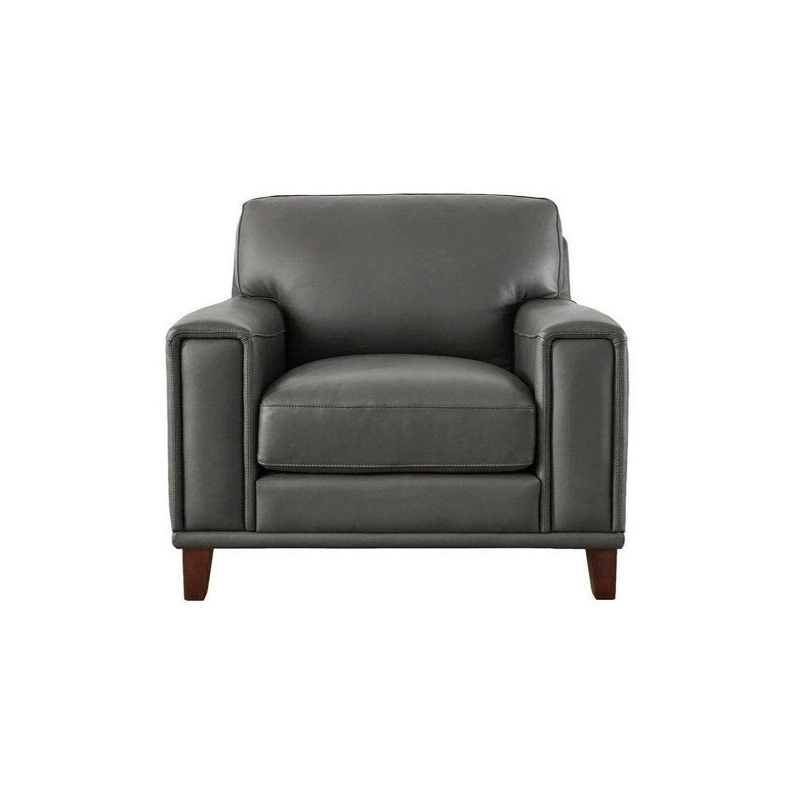 36" Amax Leather Harper Chair