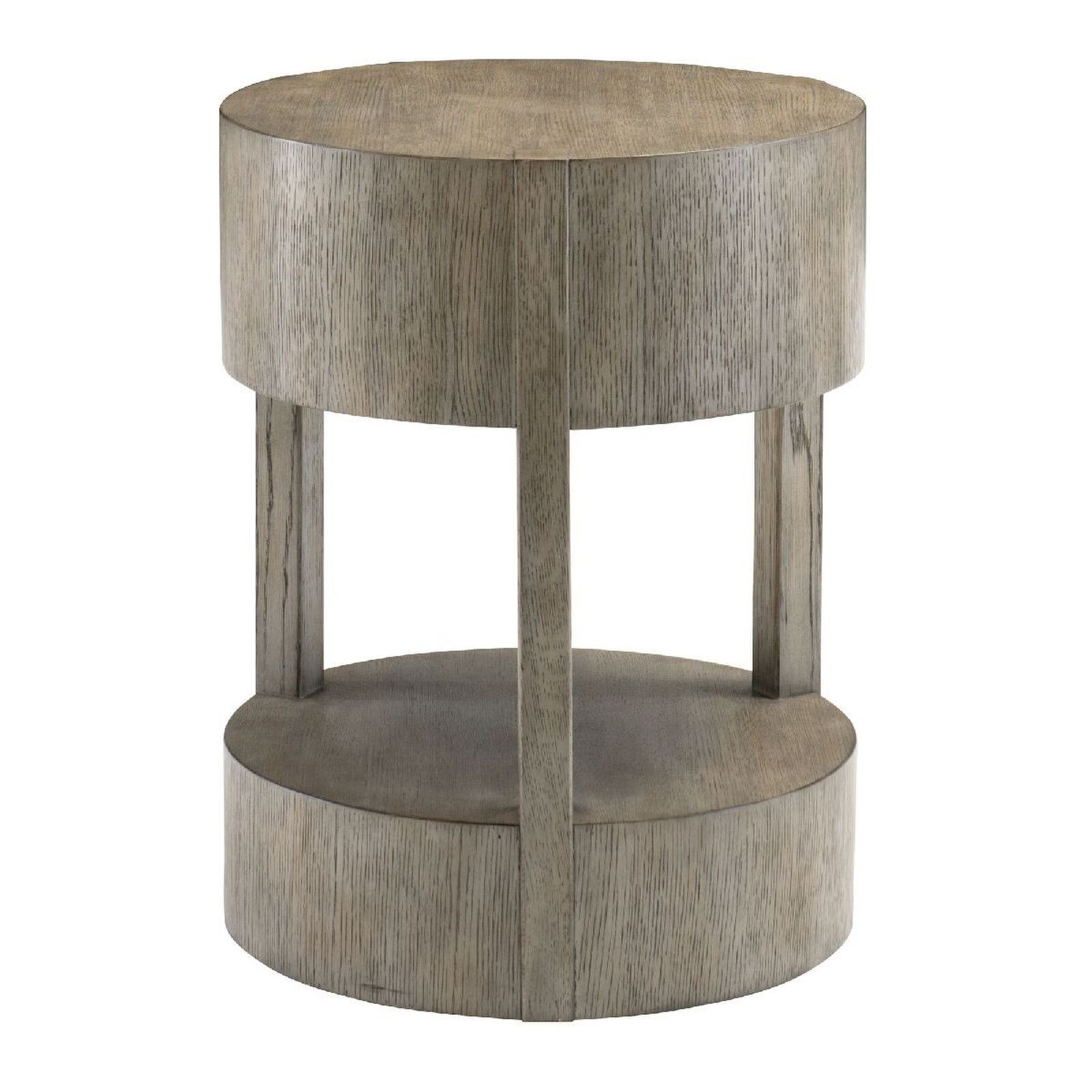 Bernhardt Calder White Oak Veneer Side Table