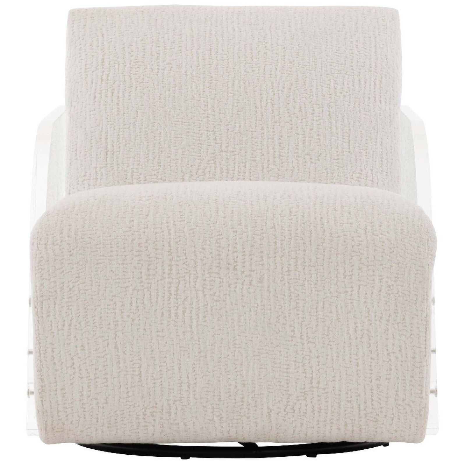 Bernhardt Perla Wood Swivel Chair