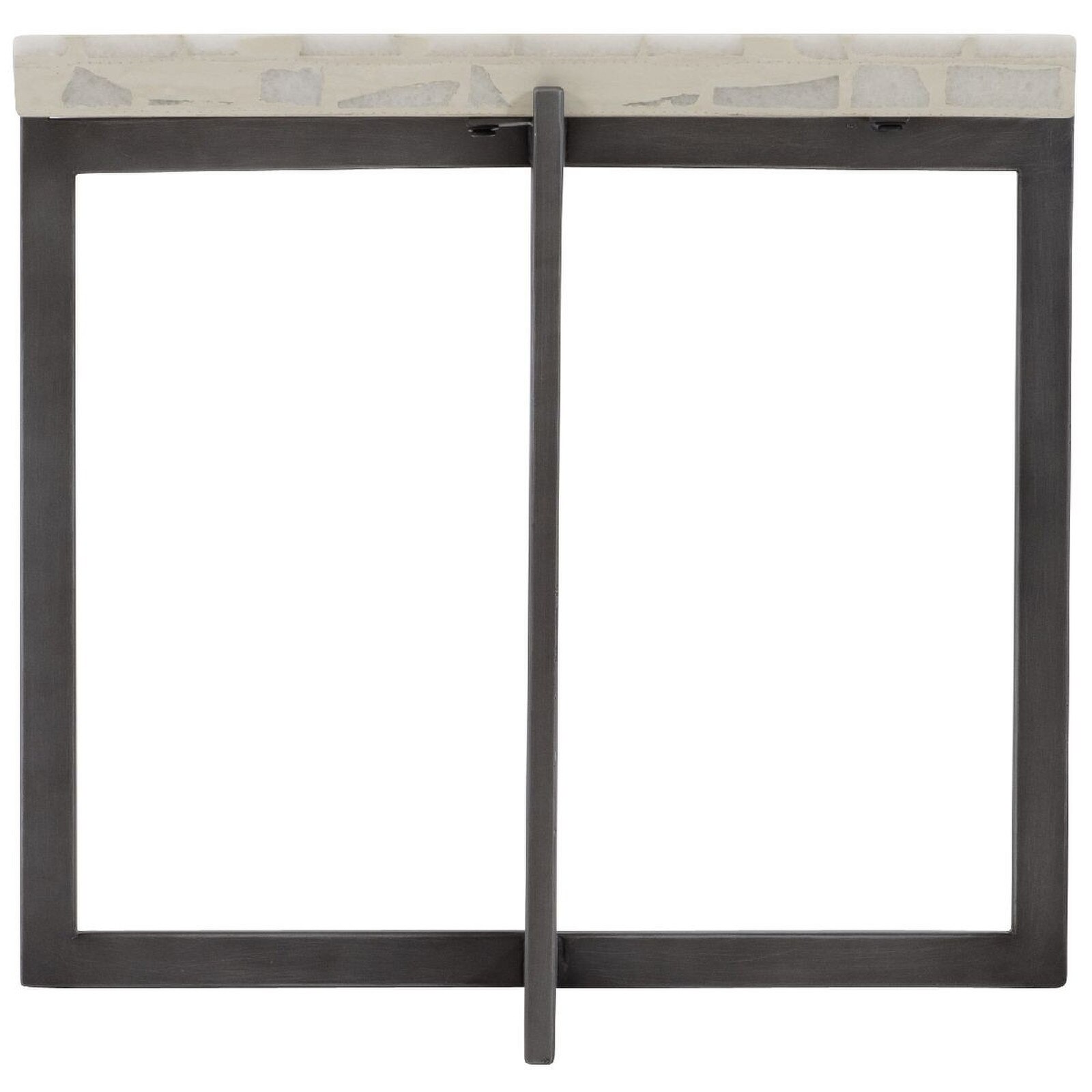 Bernhardt Stillwater Small Terrazzo Stone Cocktail Table