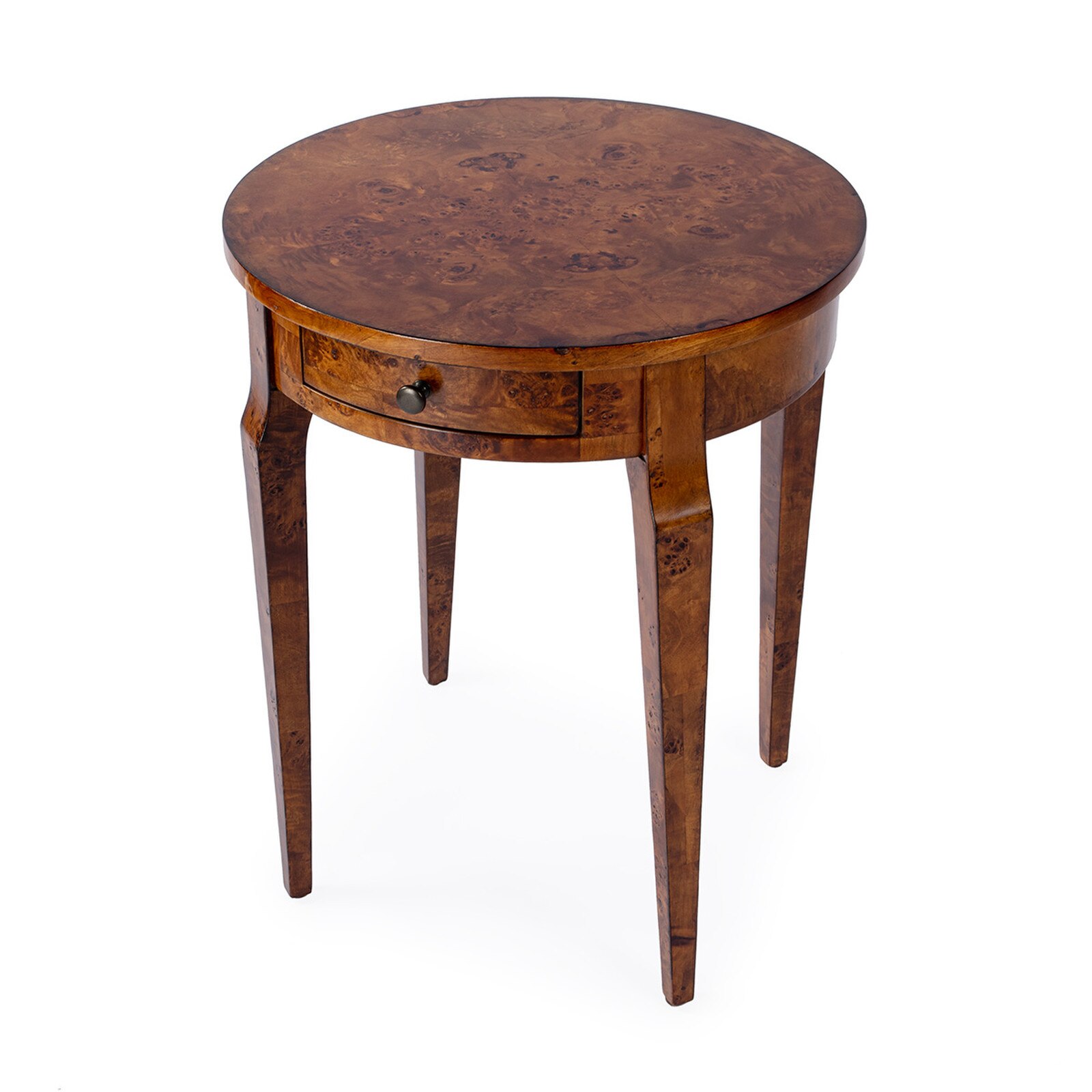 Butler 20" 1-Drawer Archer Light Brown Poplar Solid Side Table