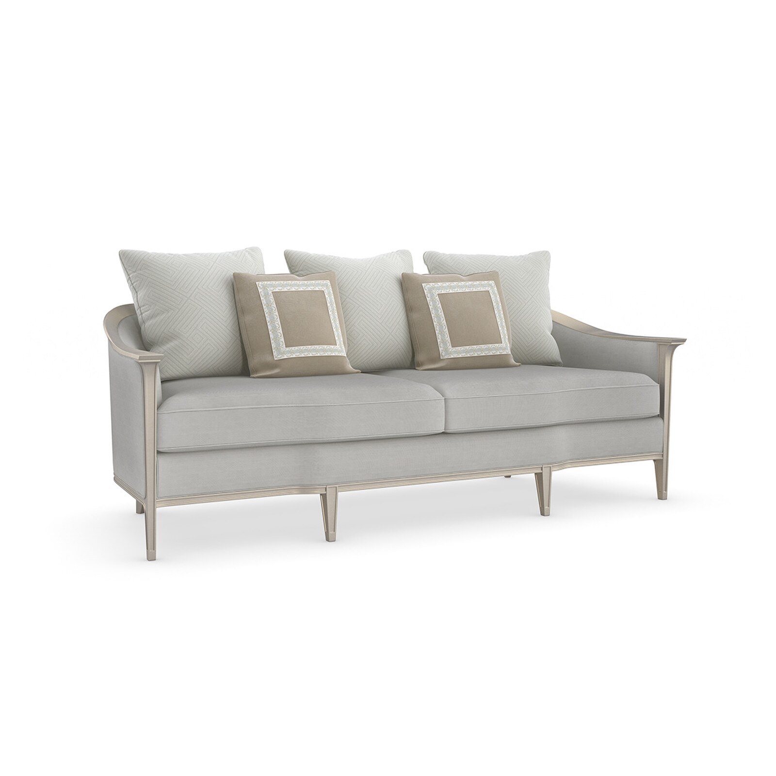 Caracole Eaves Drop Birch Sofa