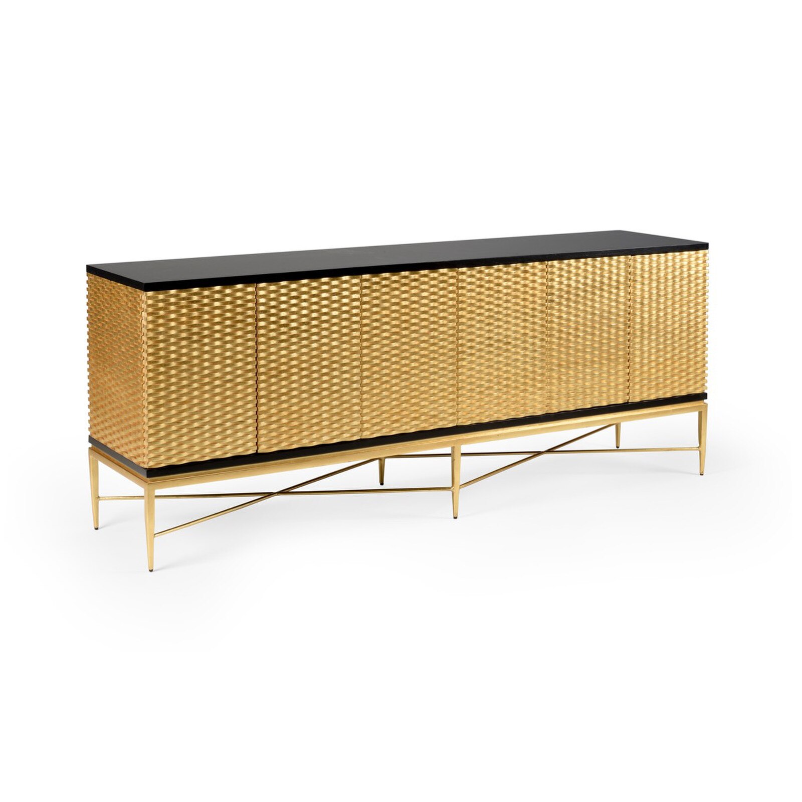 Chelsea House Gold James Wood Sideboard Cabinet