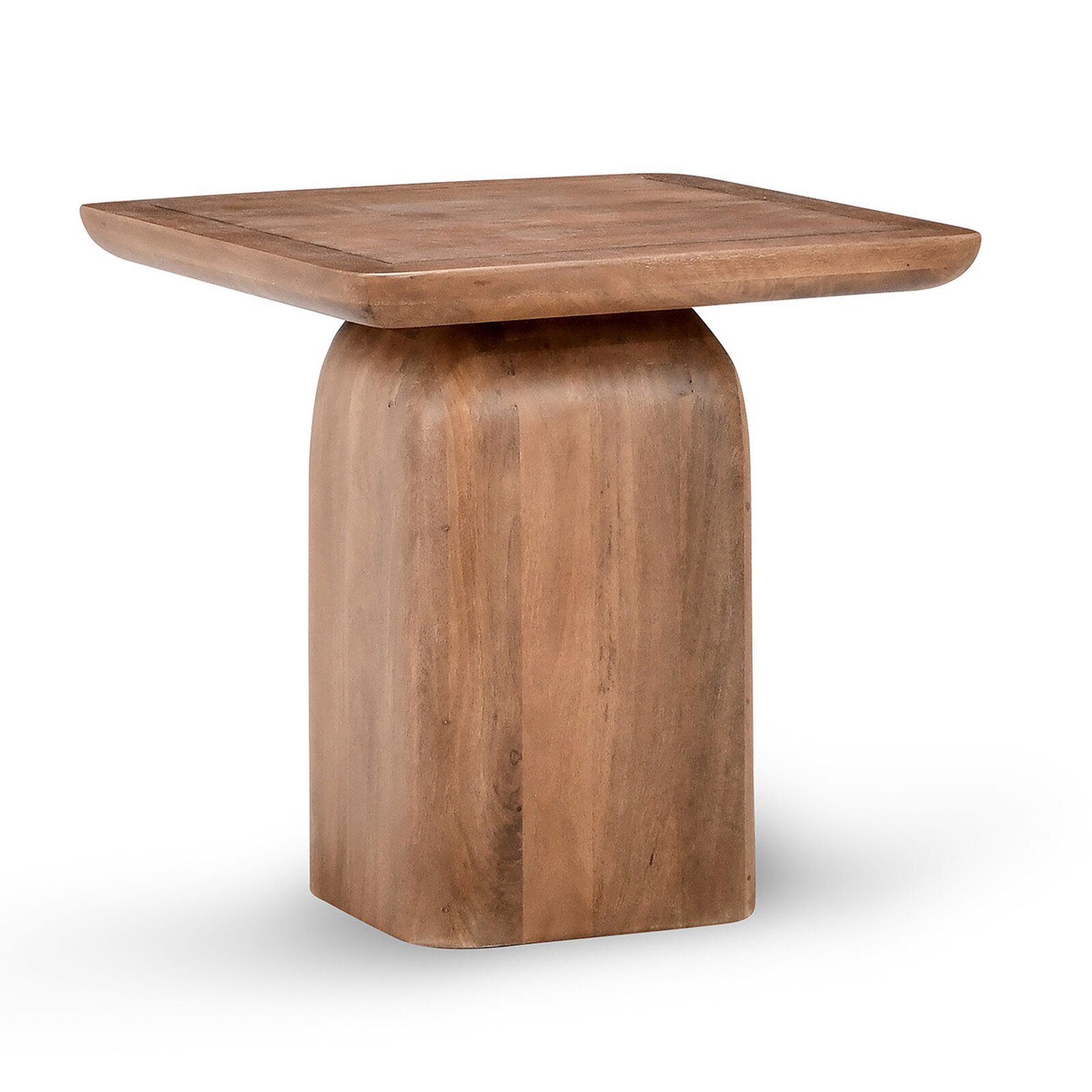 Classic Home Furniture 22" Chloe Mango Wood End Table - Umber