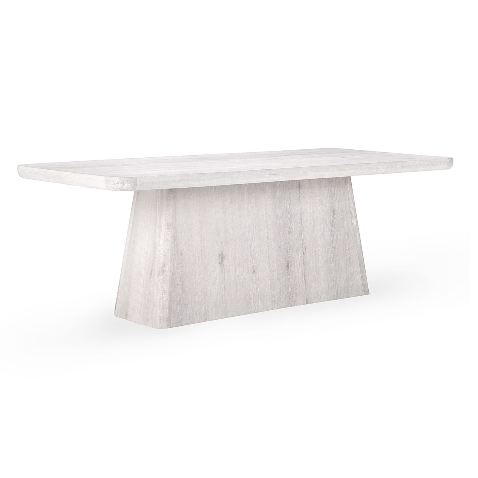 Classic Home Furniture 71" Orlando Oak Veneer Dining Table - White Wash
