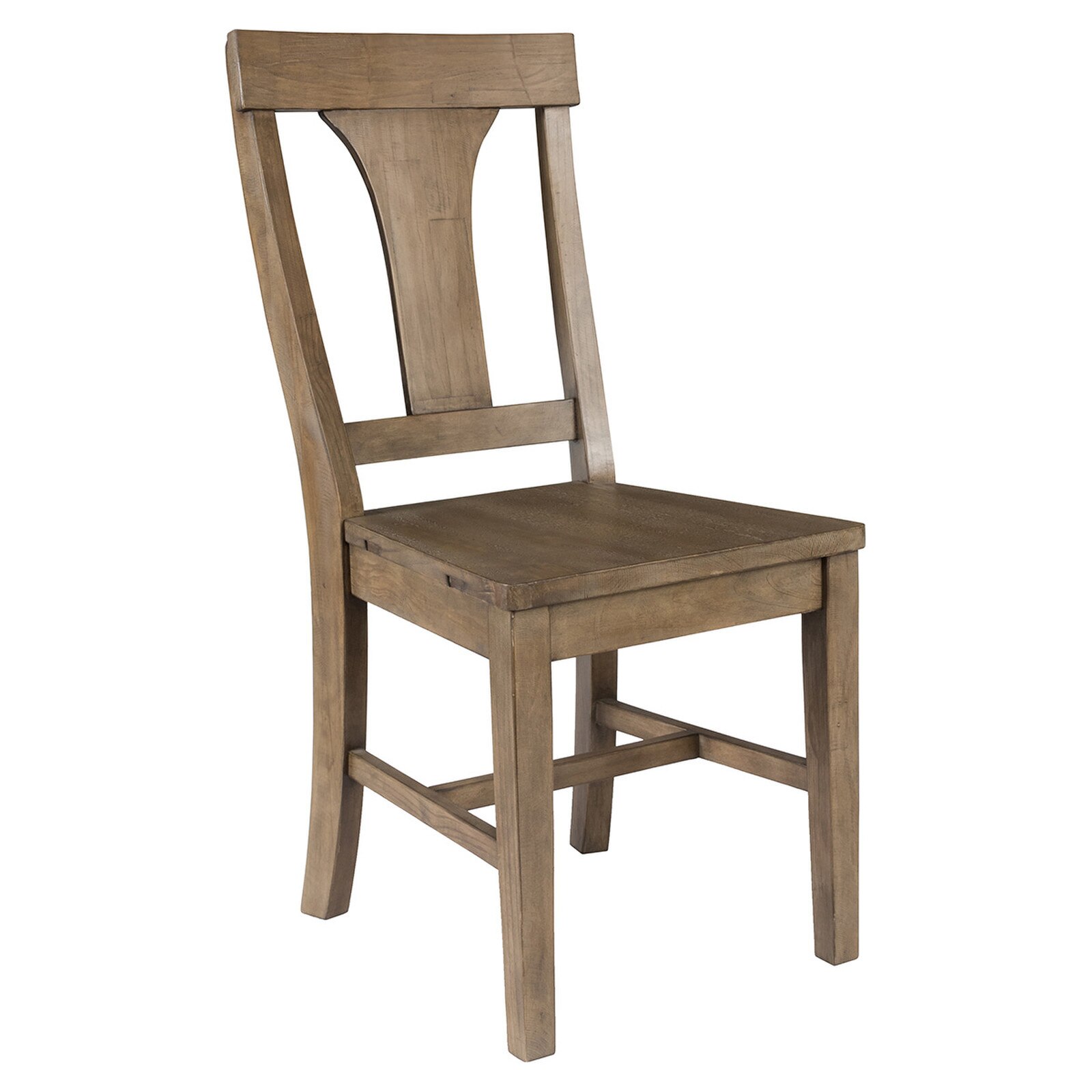 Classic Home Furniture 40" Tuscany Reclaimed Pine Wood Dining Chair ...