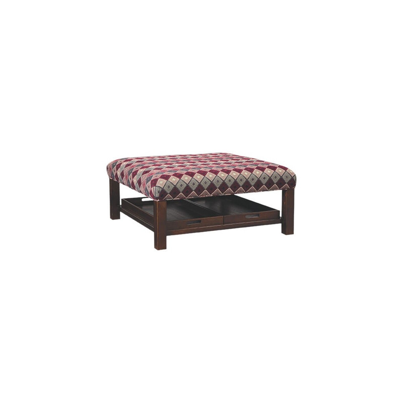 Craftmaster 42 Fabric Cocktail Ottoman