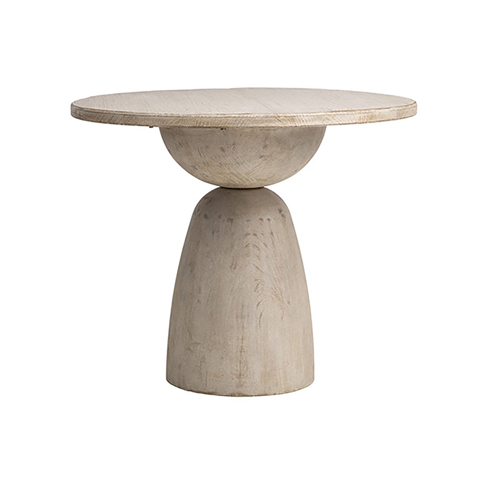 30" Dovetail Furniture Cabrera Pine Wood Bistro Dining Table