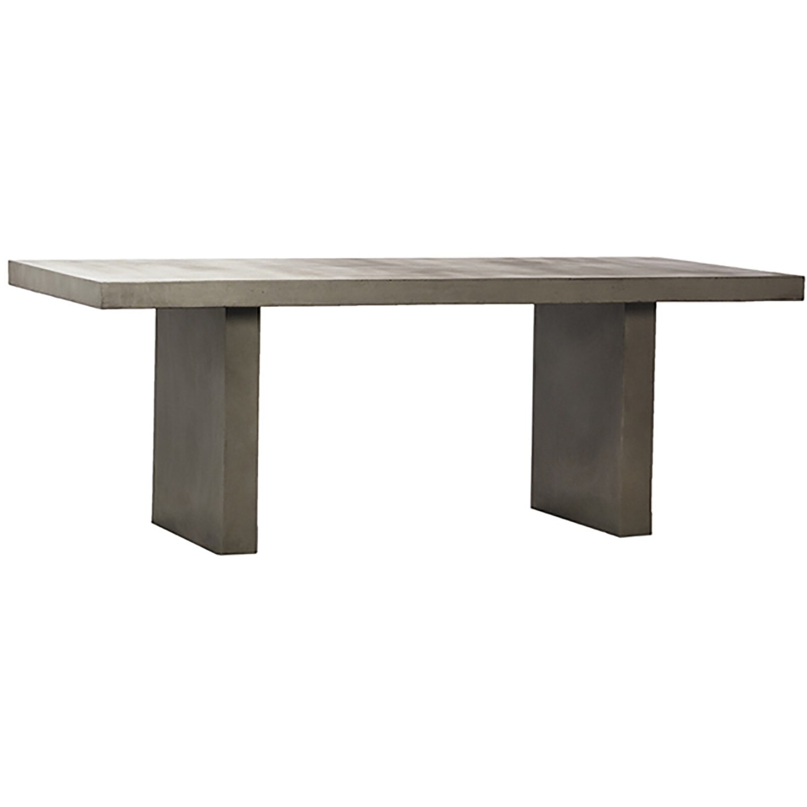 30" Dovetail Furniture Santino Concrete Outdoor Dining Table