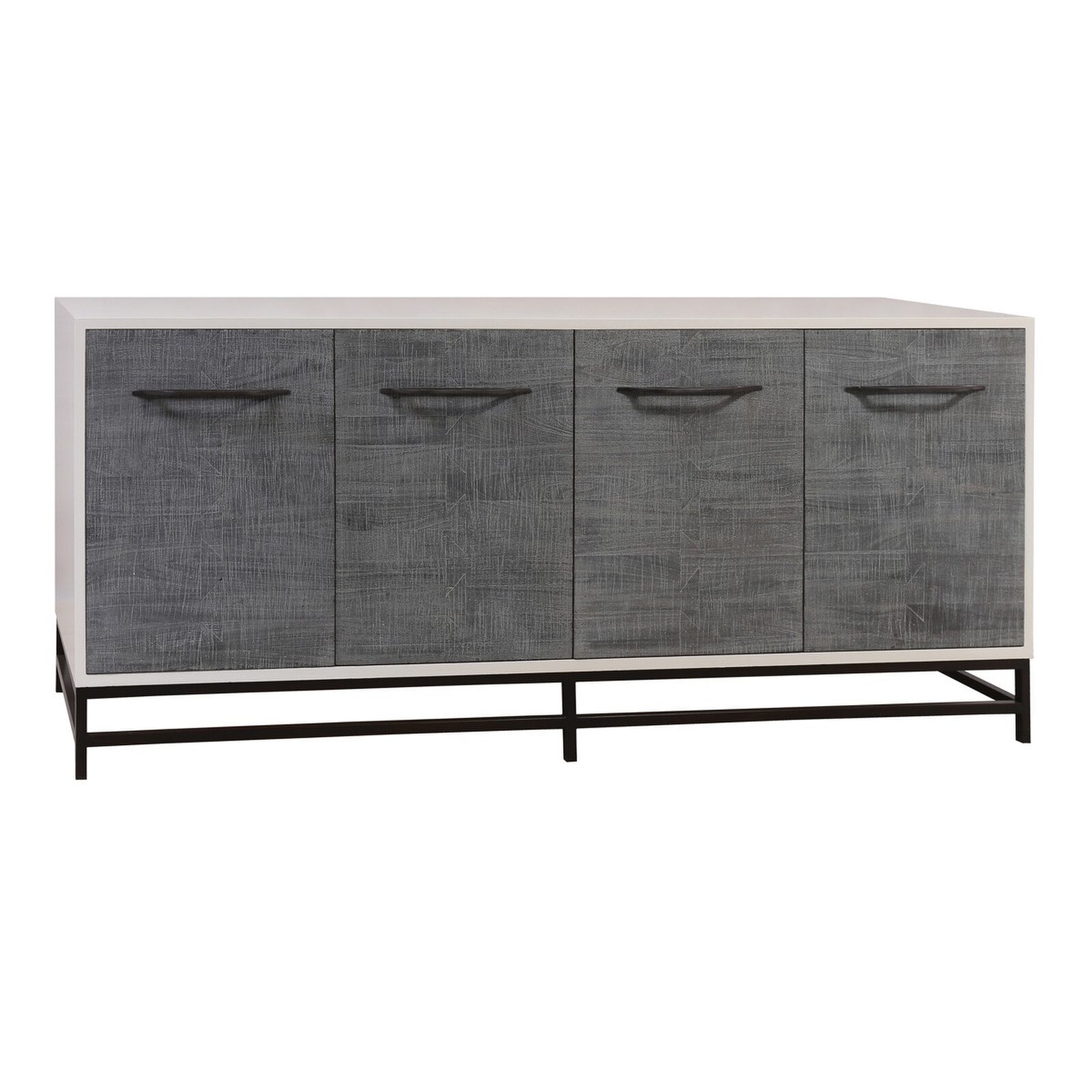 Elk Home Dovetail 4-Door Metal Buffet Cabinet