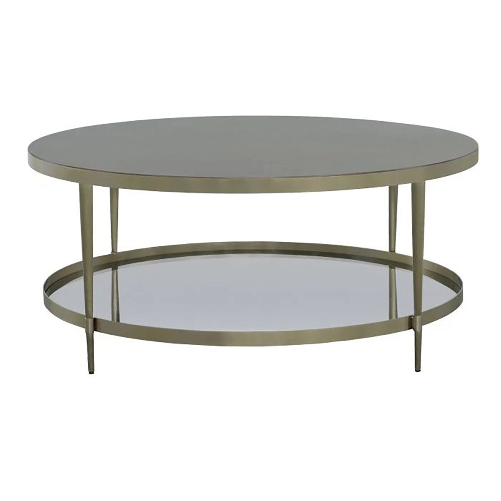 18" Fair Field Libby Langdon Marlowe Tiered Round Stainless Steel ...