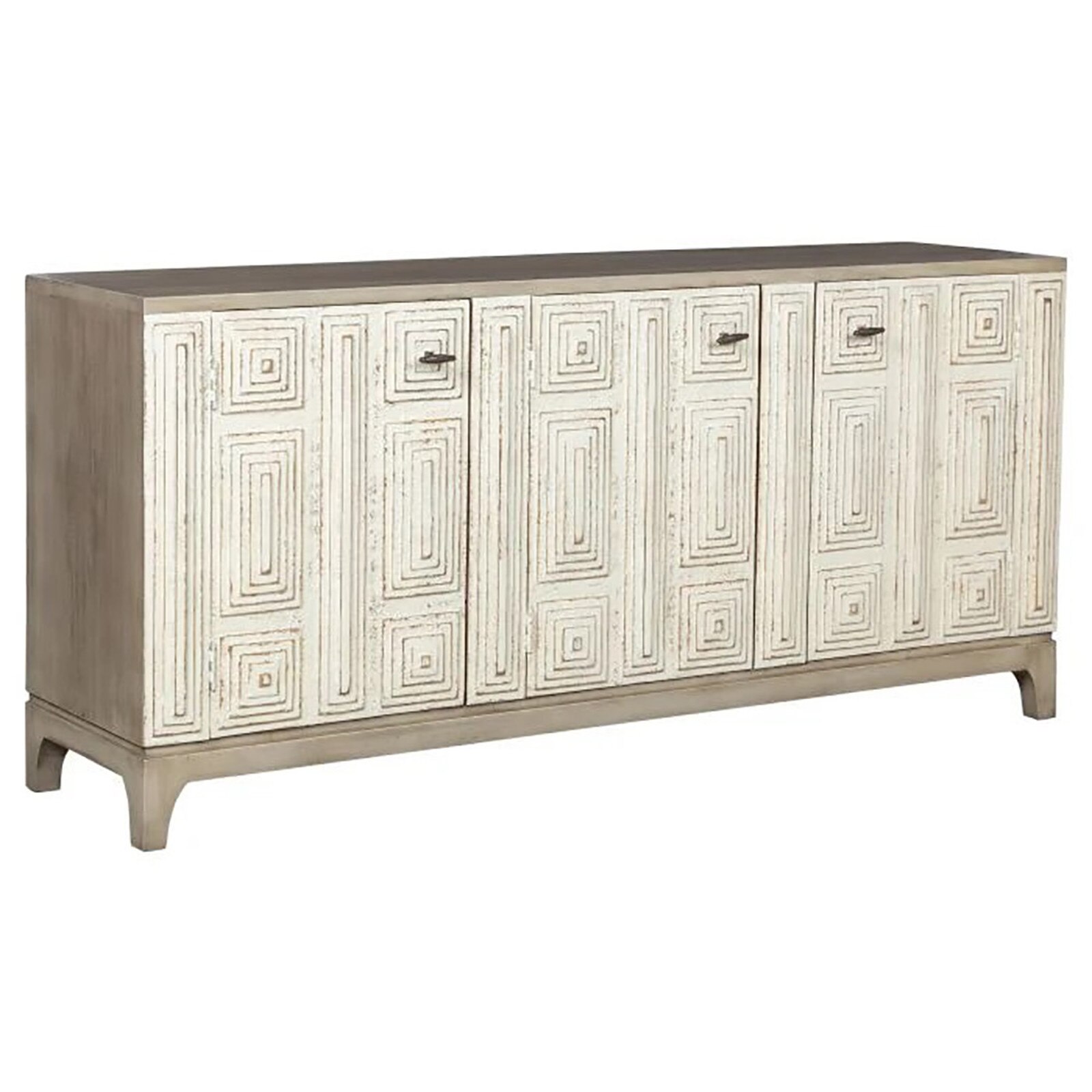 Fairfield 74" x 34" Juniper Mango Solid Credenza Cabinet