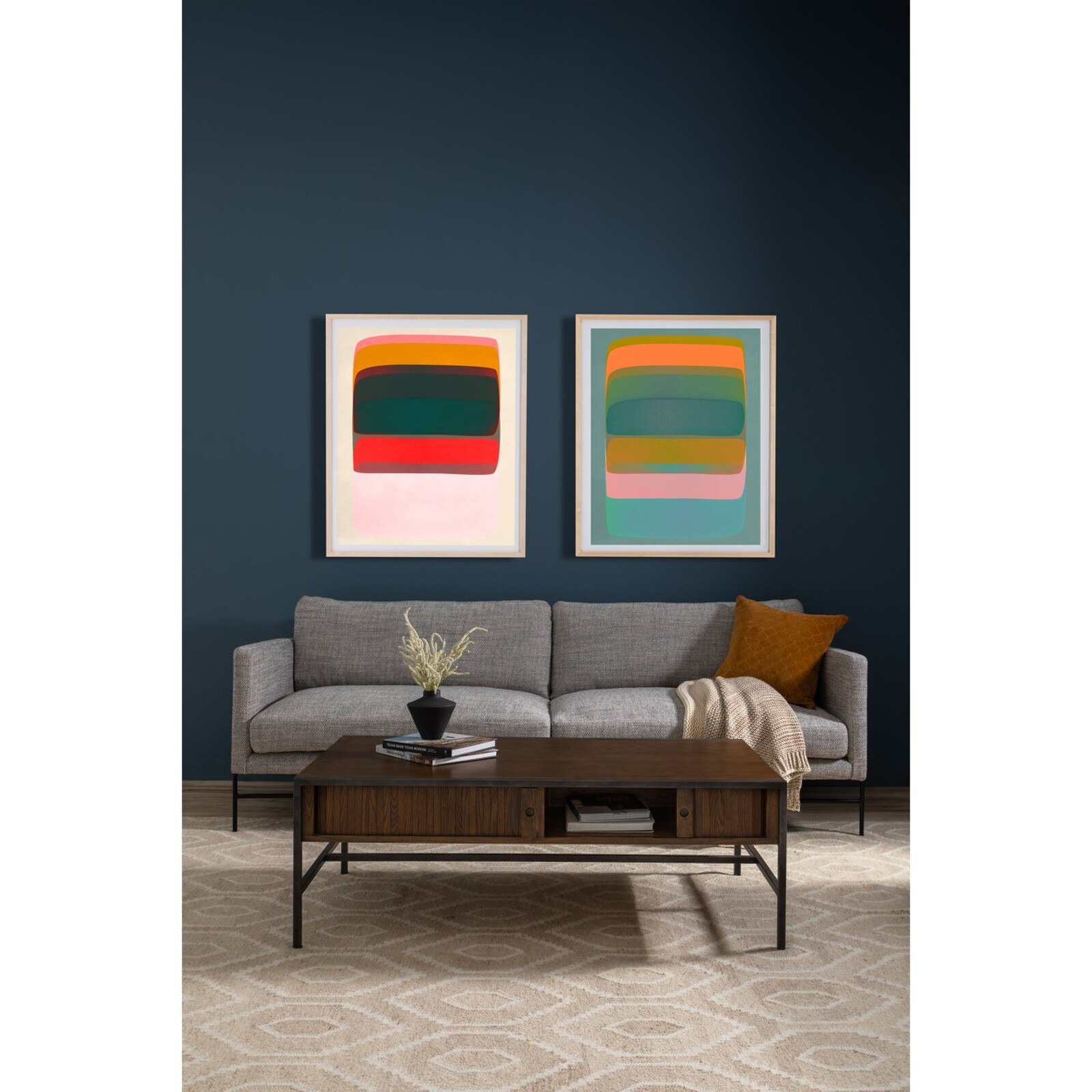 Four Hands Expansion XVIII by David Gray Maple Painting