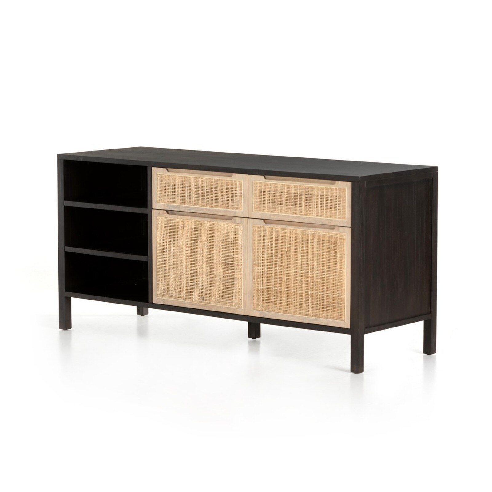 Four Hands Clarita Modular Veneer Filing Credenza Cabinet