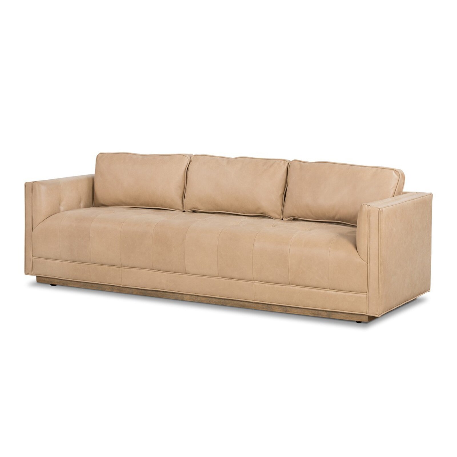 Four Hands Kiera Solid Parawood Sofa