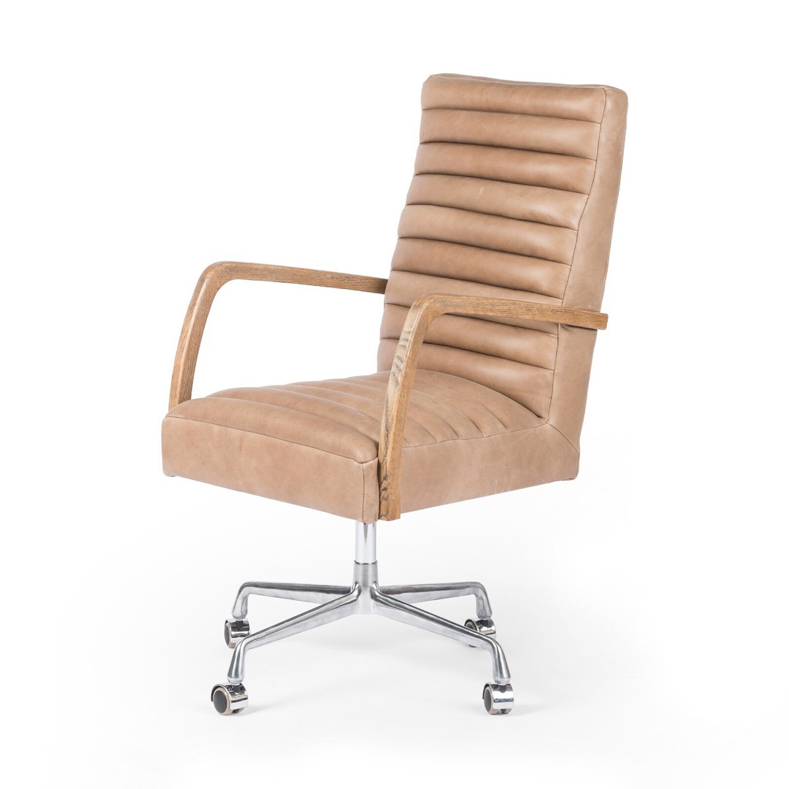 Four Hands Bryson Stainless Steel Desk Chair 4