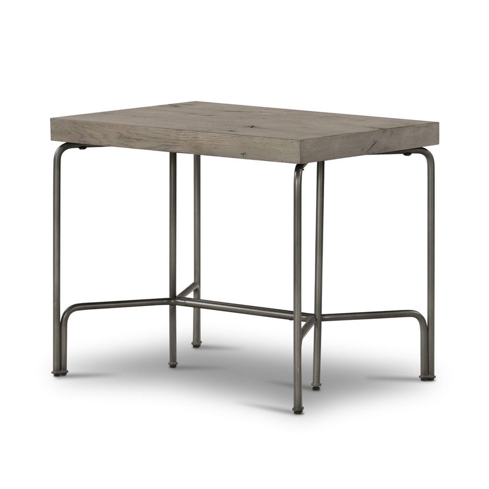 Four Hands Marion Washed Natural Iron End Table