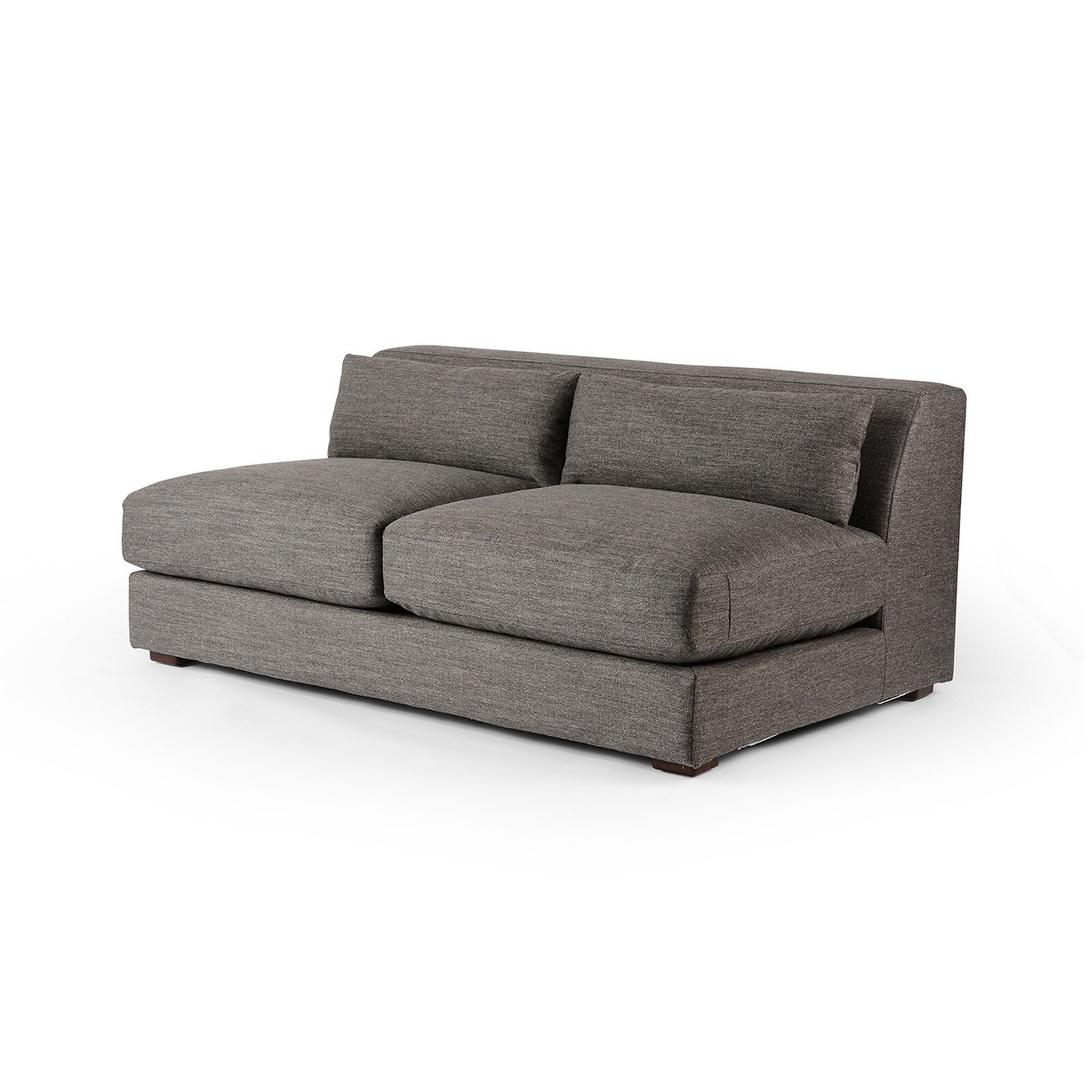 Four Hands Senna Alcala Graphite Solid Parawood Sofa