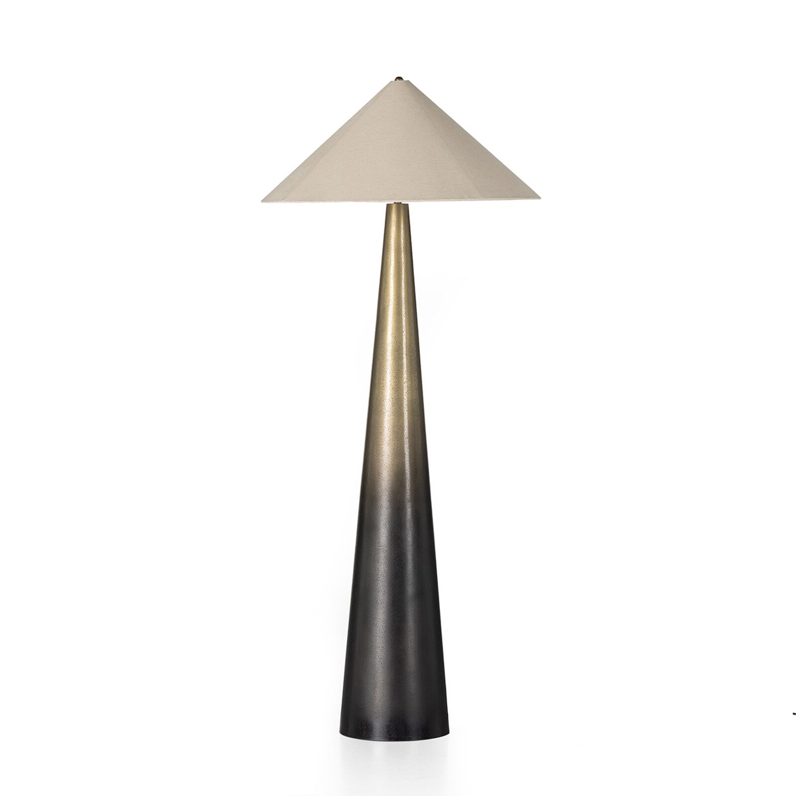 Four Hands Nour Tapered Shade Ombre LED Floor Lamp