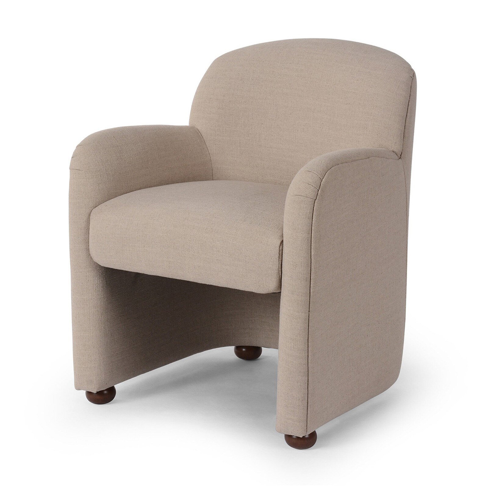 Four Hands 33" Kadon Solid Parawood Dining Chair - Almond