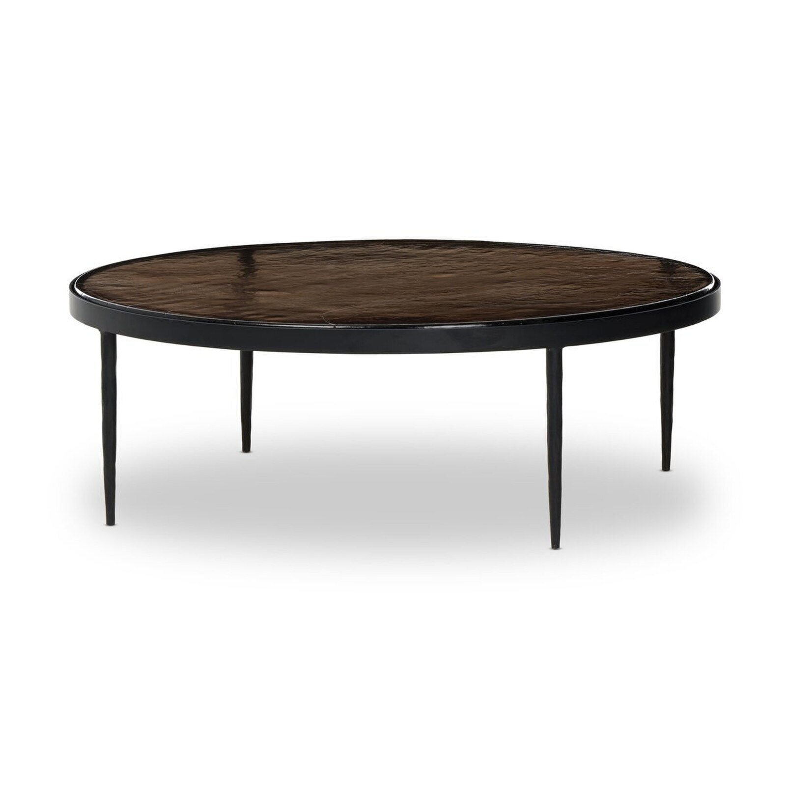 Four Hands 40" Yoko Grand Cast Glass Coffee Table