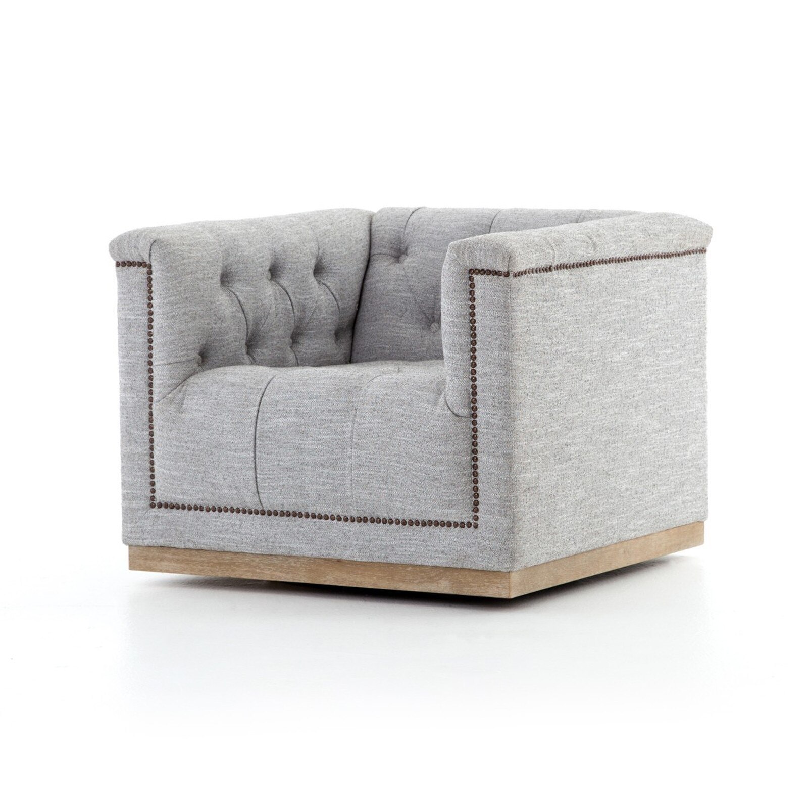 Four Hands Maxx Parawood Swivel Chair 4