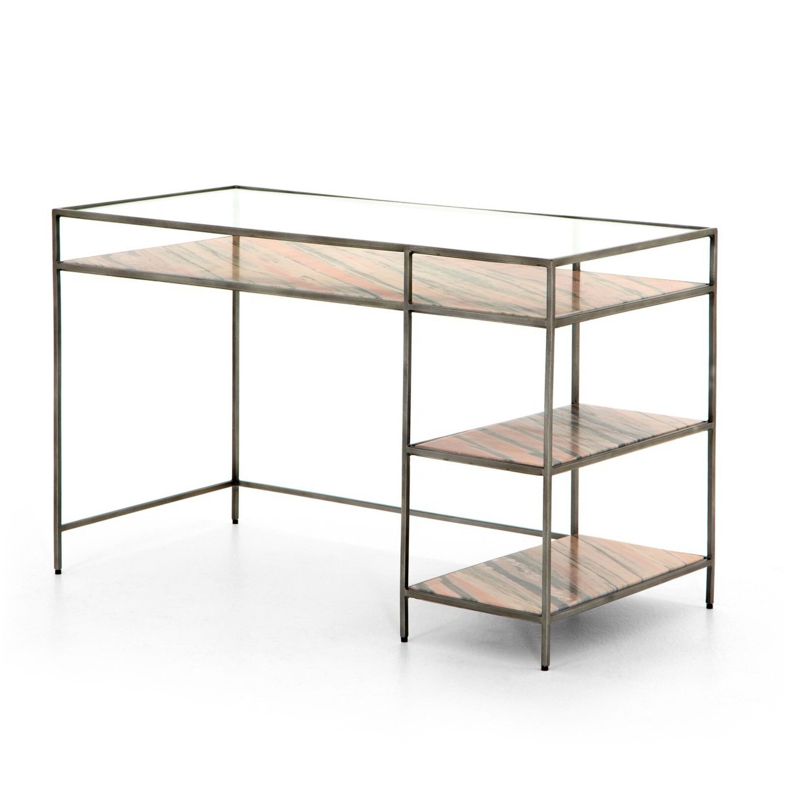 Four Hands Kaia Distress Iron Writing Desk