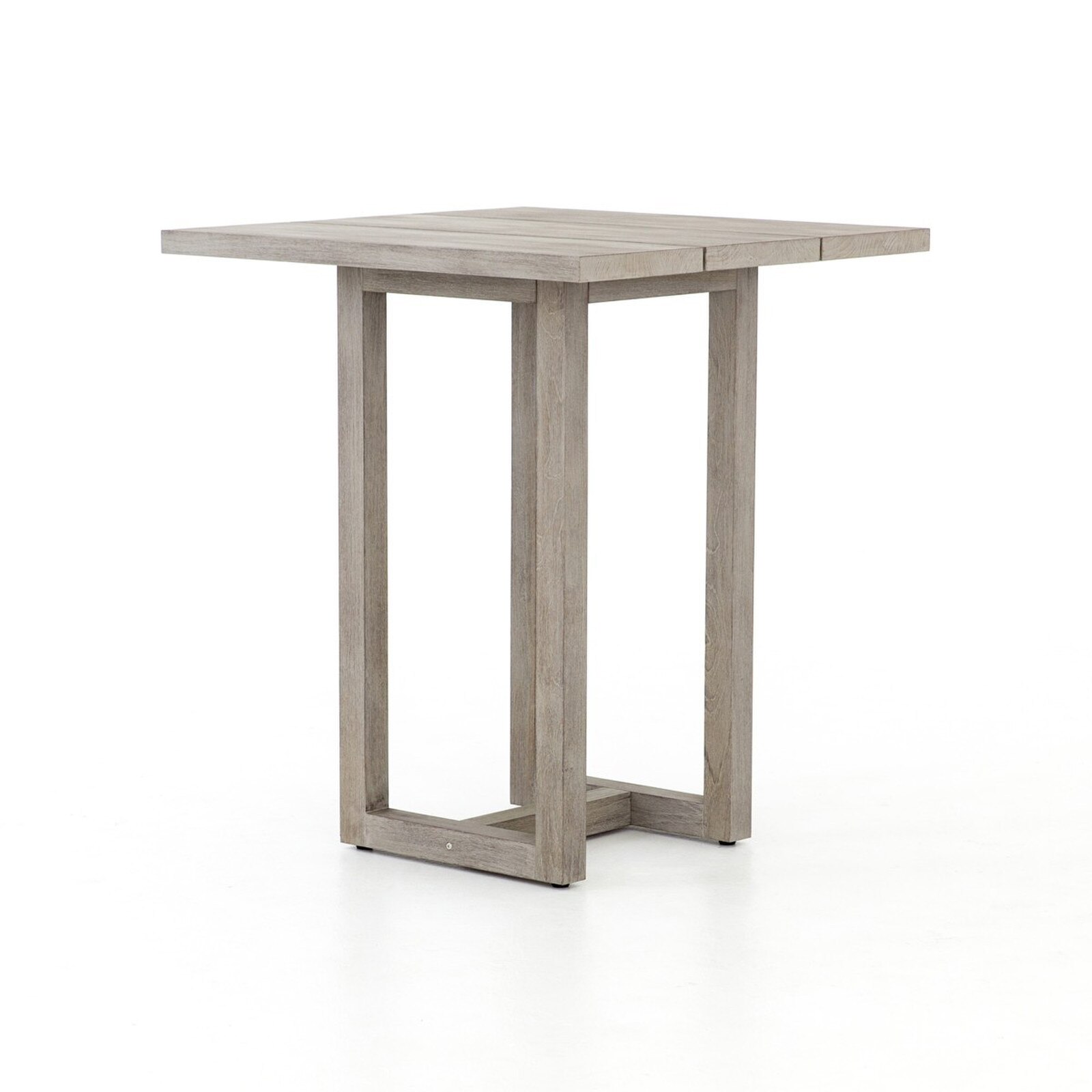 Four Hands Stapleton Teak Square Outdoor Bar Table