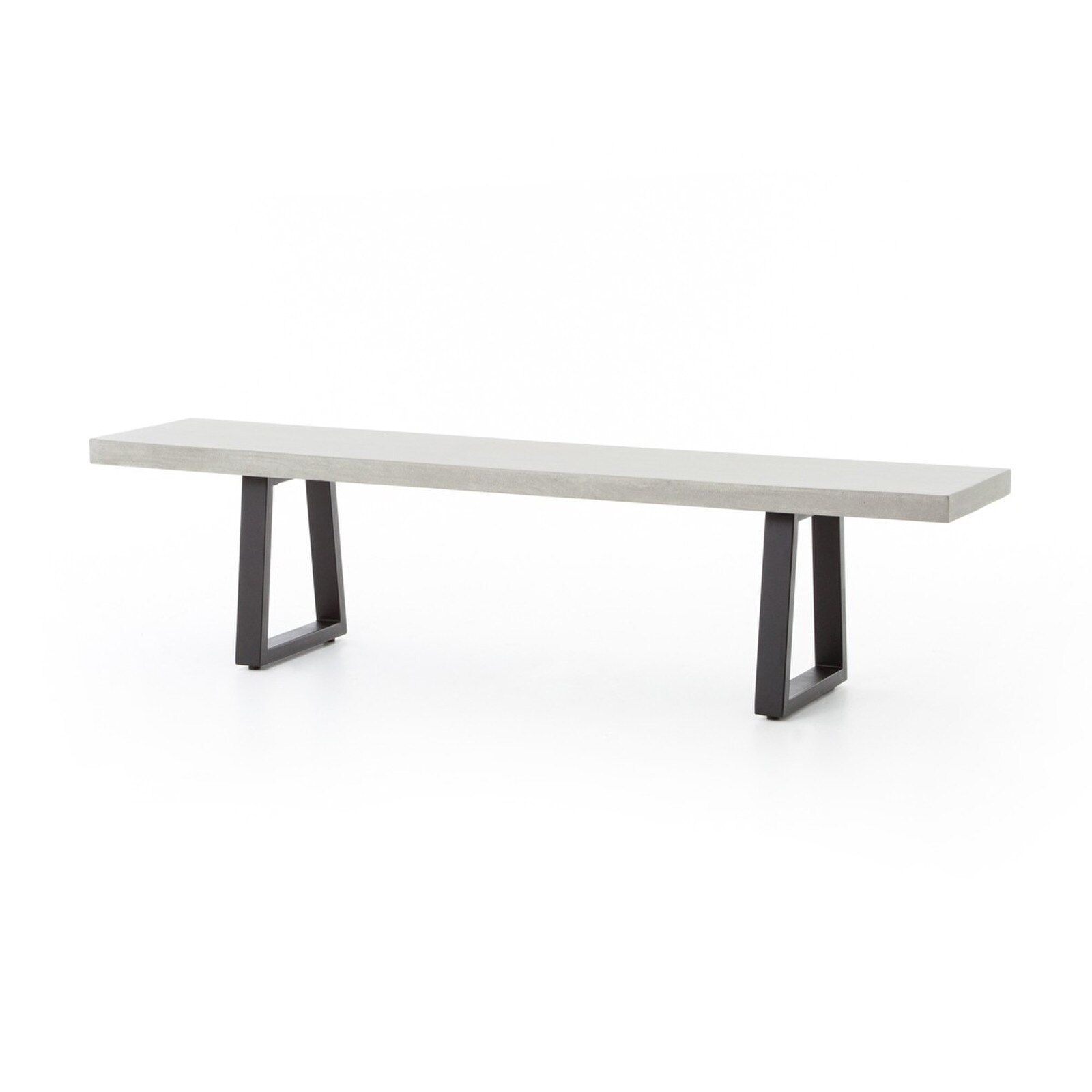 Four Hands Cyrus Iron Dining Bench 1