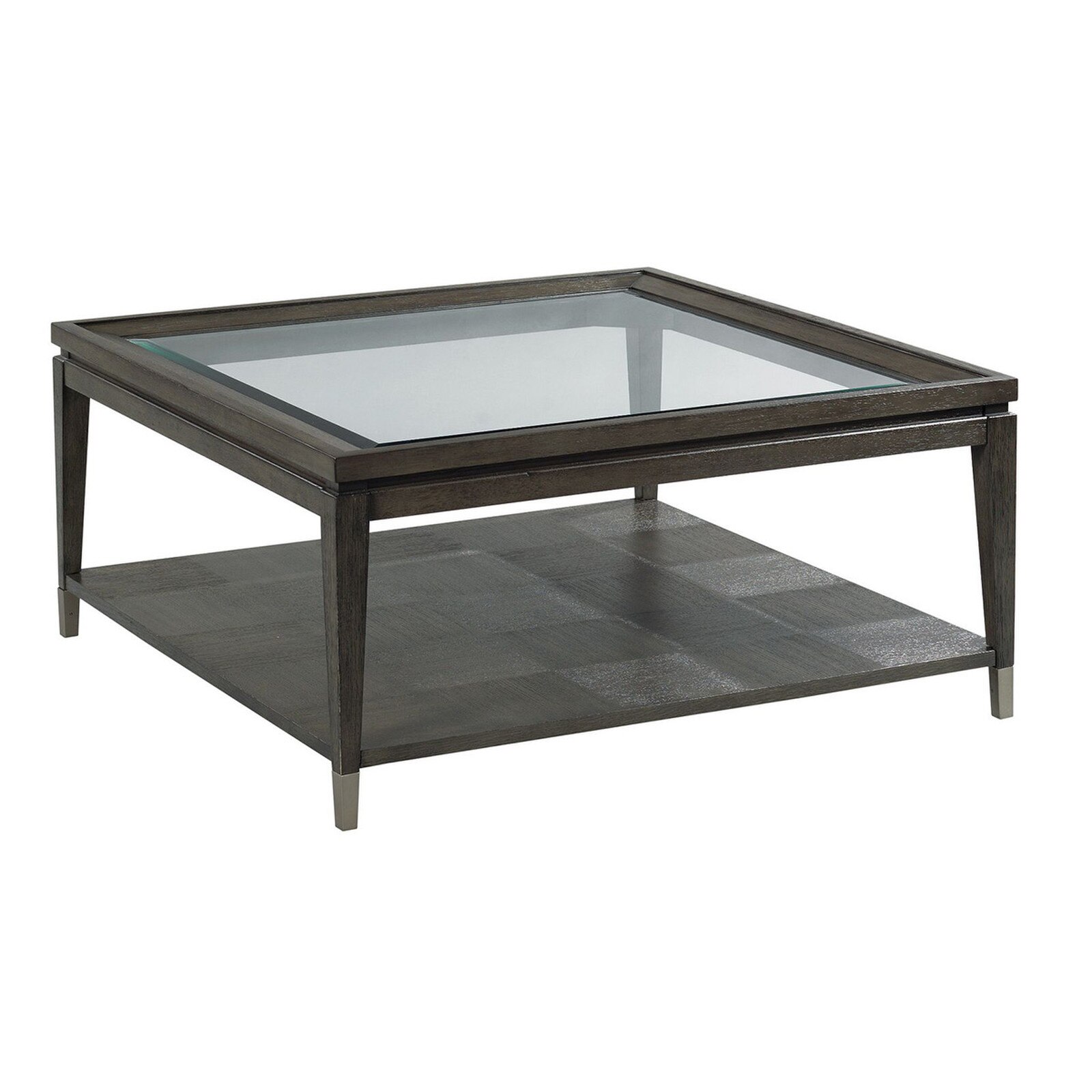 Hammary 38" Square Wood Cocktail Table