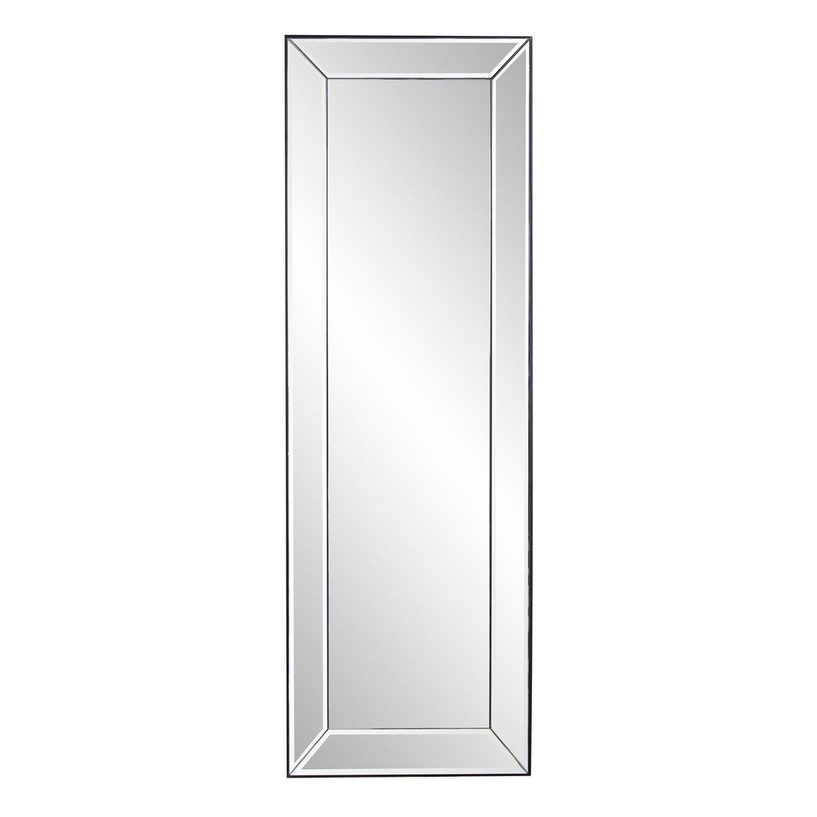 Howard Elliott Vogue Tall Glass Wall Mirror