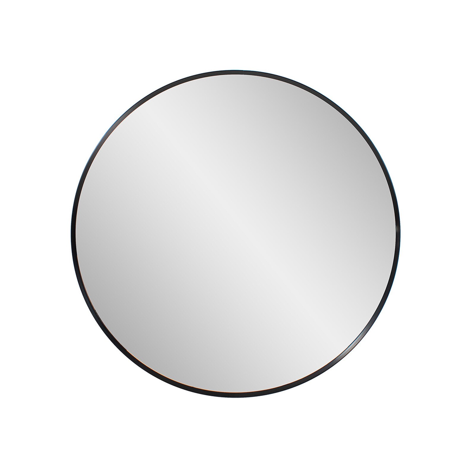 Howard Elliott HE-66088 Alumina Small Round Aluminum Wall Mirror