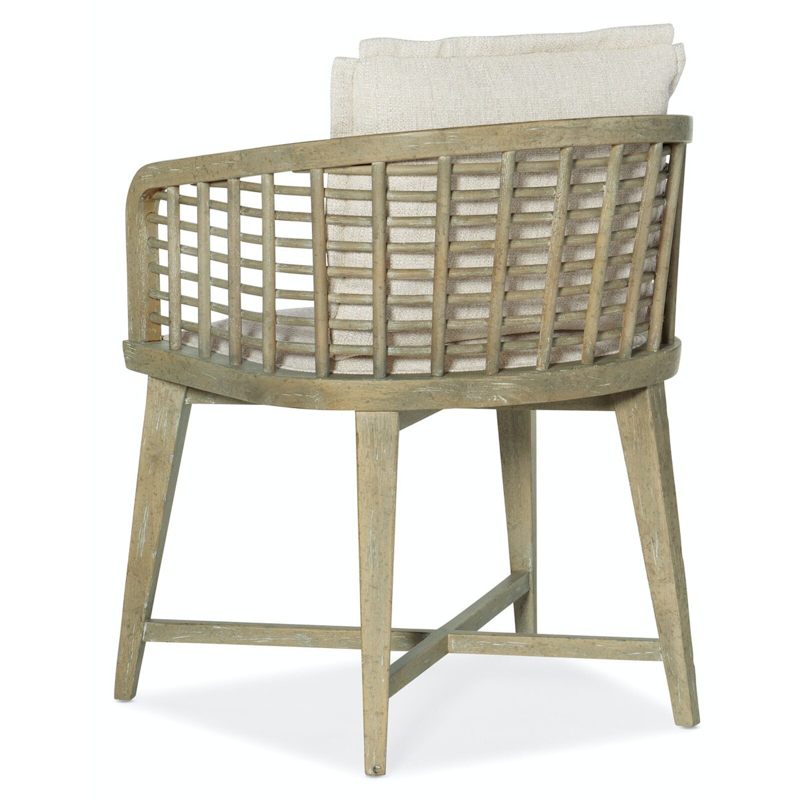 Hooker Furniture Surfrider Barrel Fabric Back Dining Chair