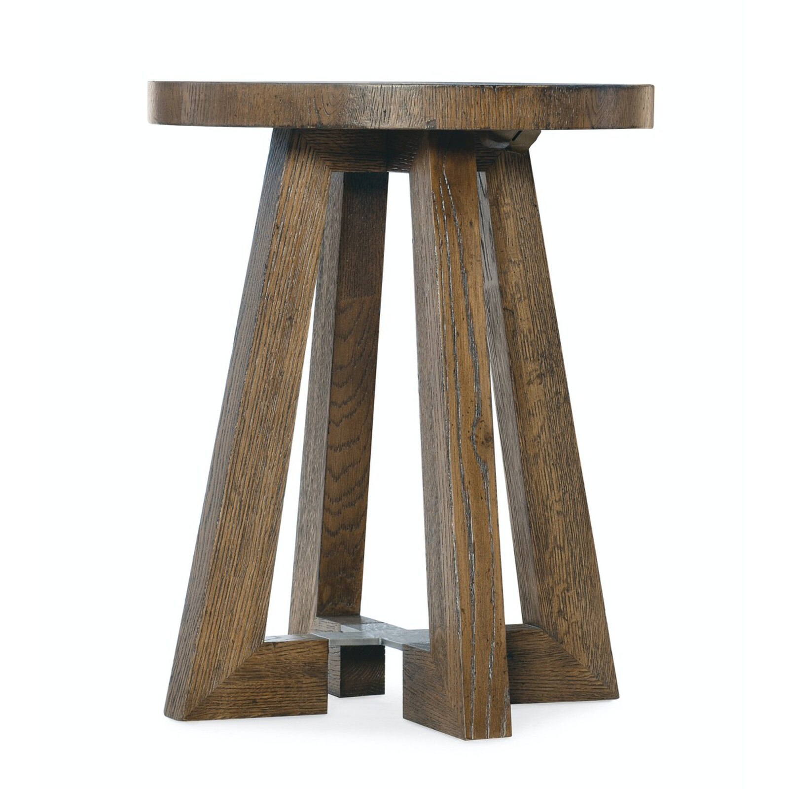 Hooker Furniture Chapman White Oak Veneer Side Table