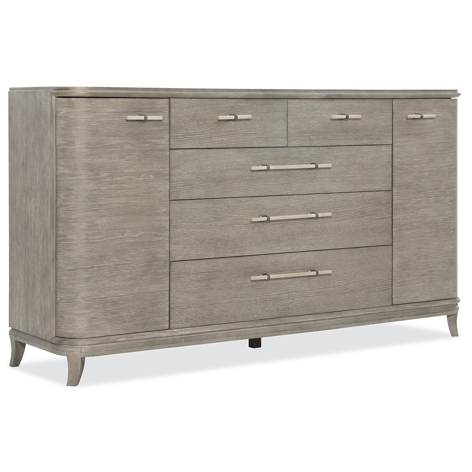 Hooker Furniture Affinity Oak Veneer Server Accent Cabinet