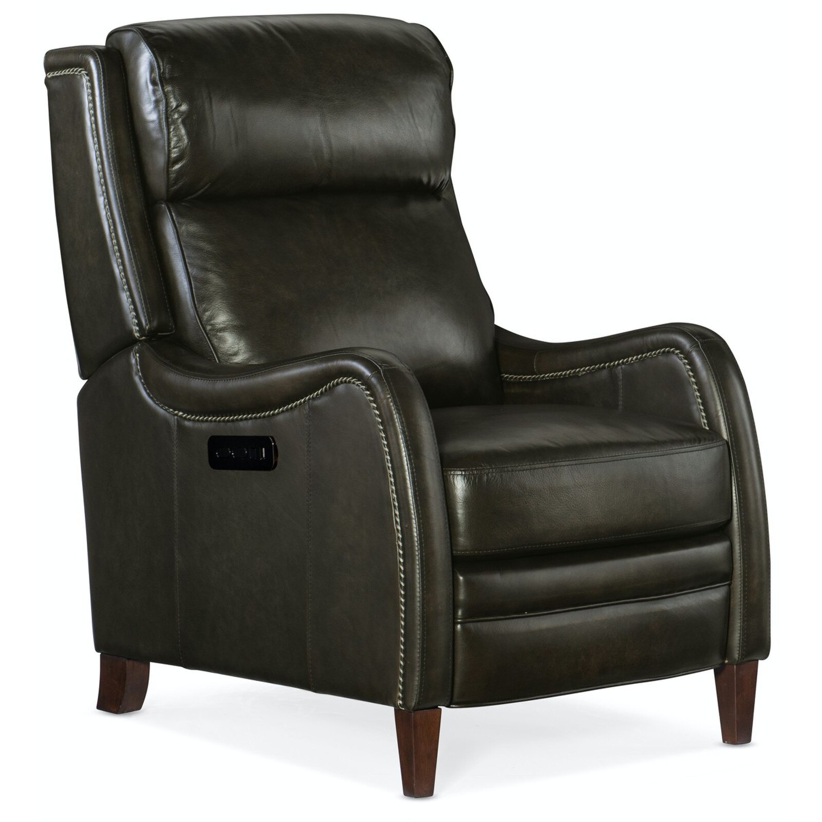 Hooker Furniture Stark Power Leather Recliner Chair with Headrest 1