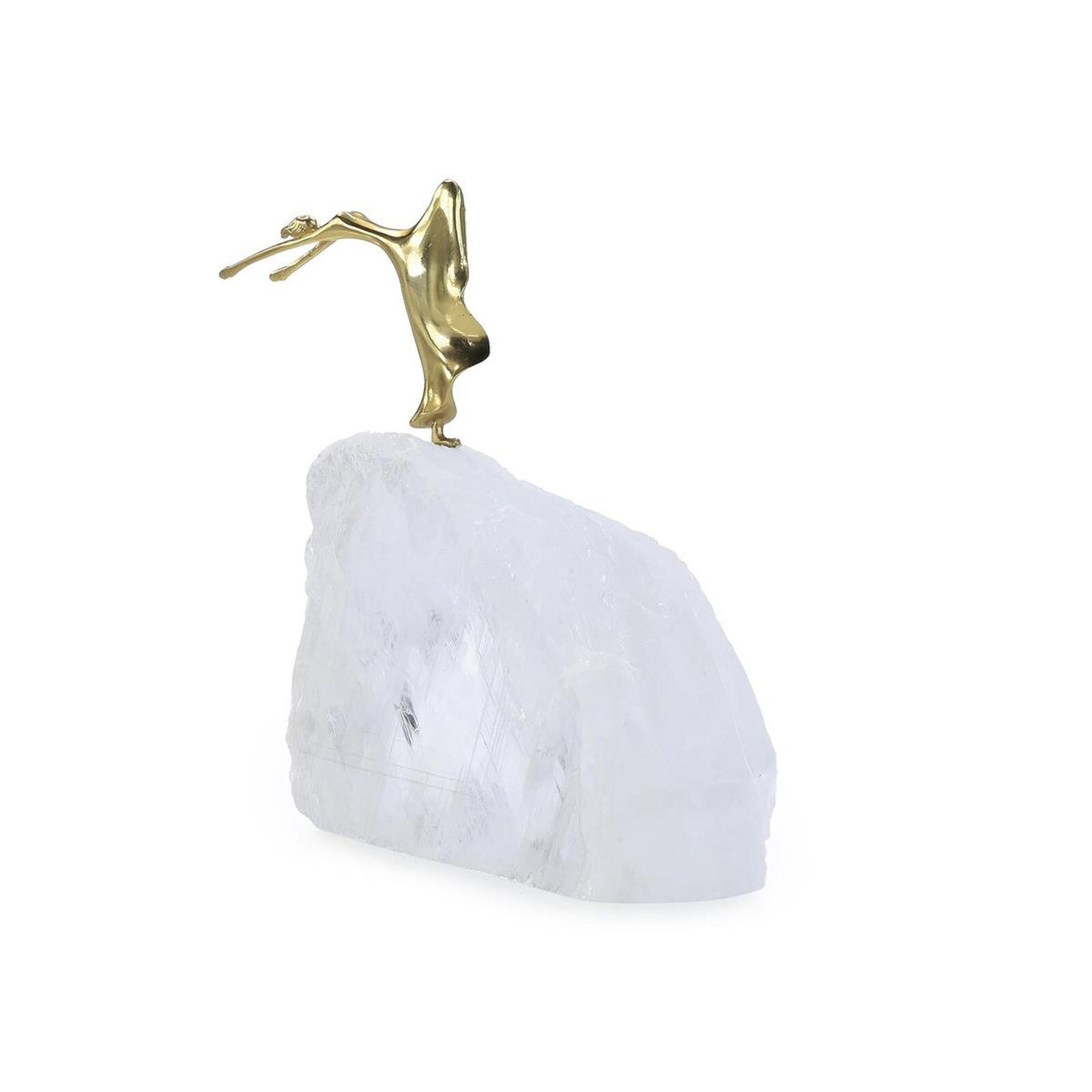 John Richard Ethereal Dancer Sculpture with Selenite 2