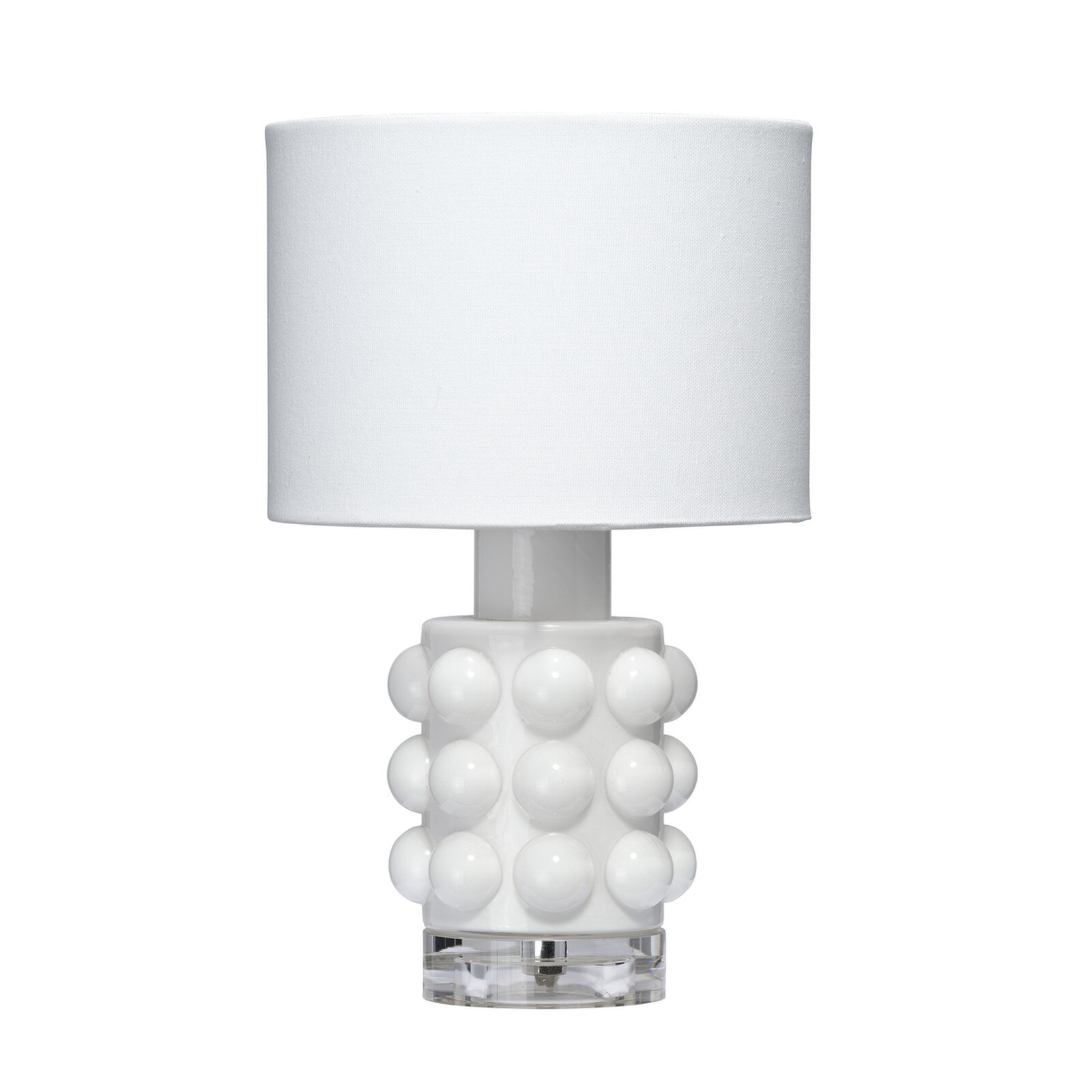 Jamie Young Seltzer White Table Lamp