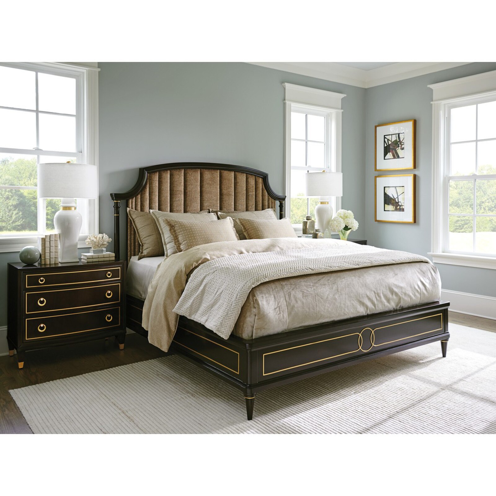 Lexington 3-Drawer Rhodes Nightstand