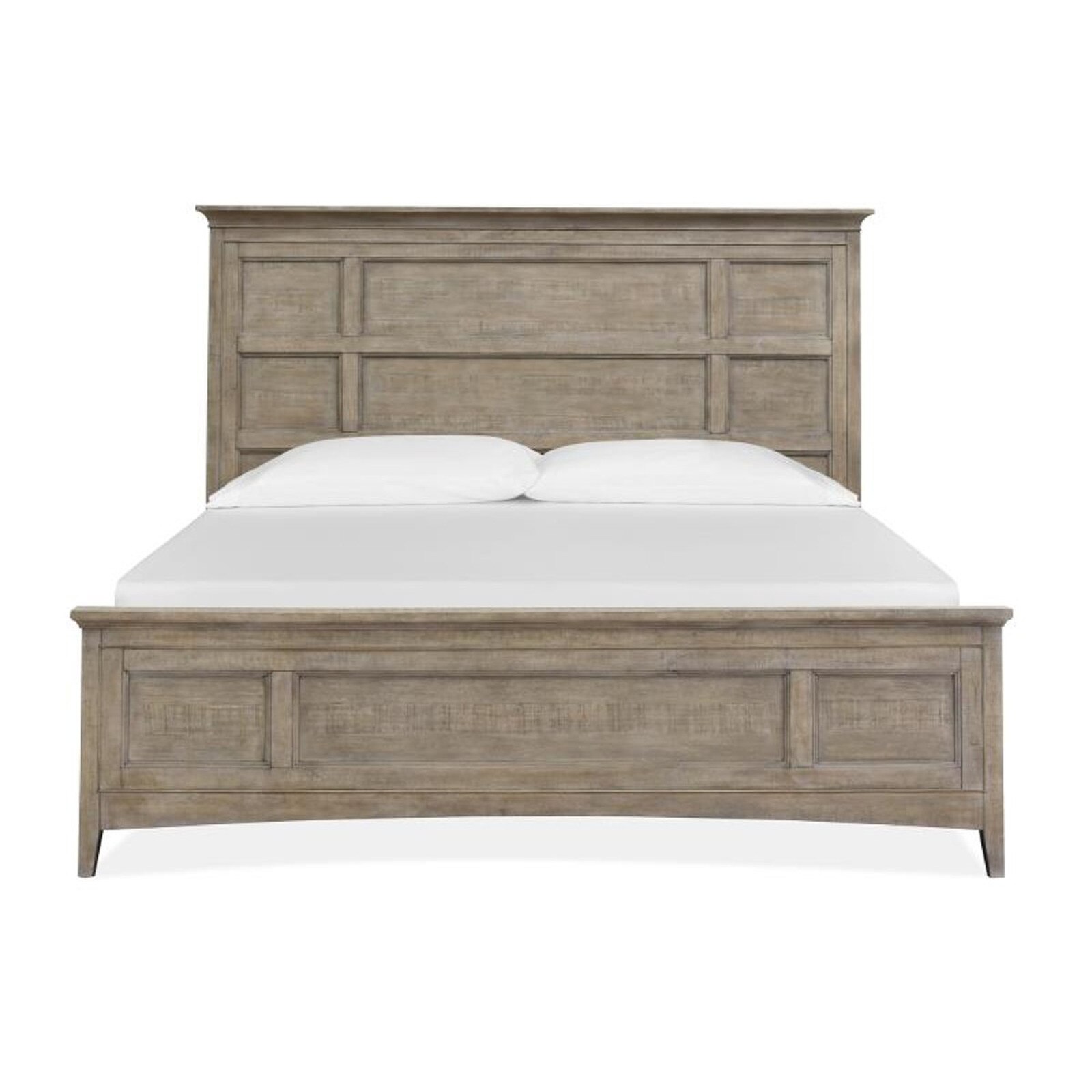 Magnussen Paxton Place Queen Size Panel Bed with Storage Rail