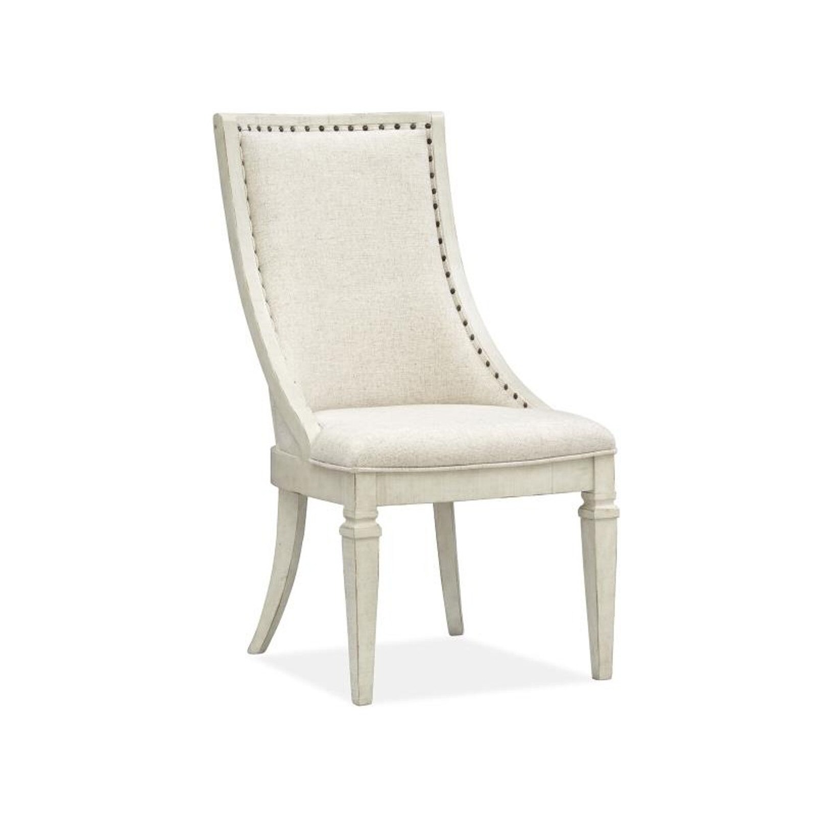 Magnussen Newport Arm Dining Chair with Upholstered Seat and Back