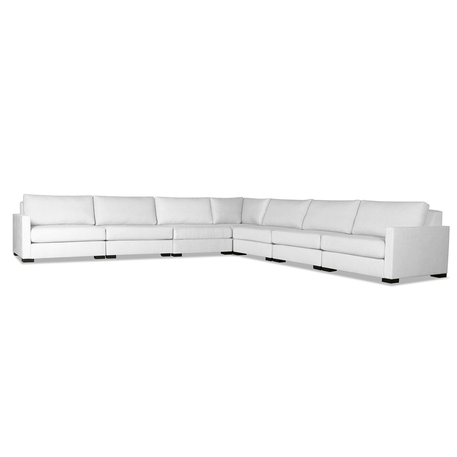 7-Piece Nativa Interiors Chester Off White Modular Sectional