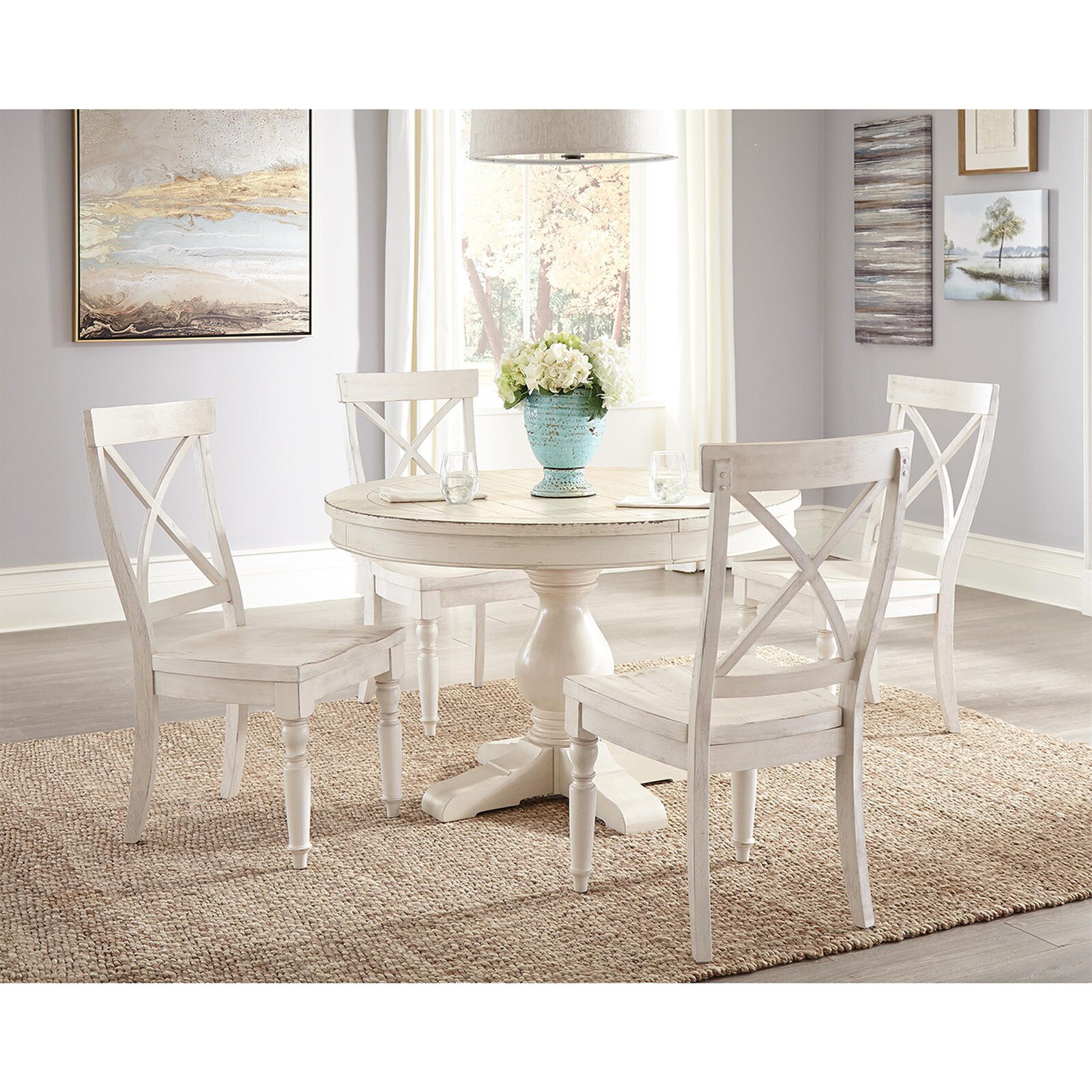 Riverside Aberdeen Round Dining Table Pedestal Base