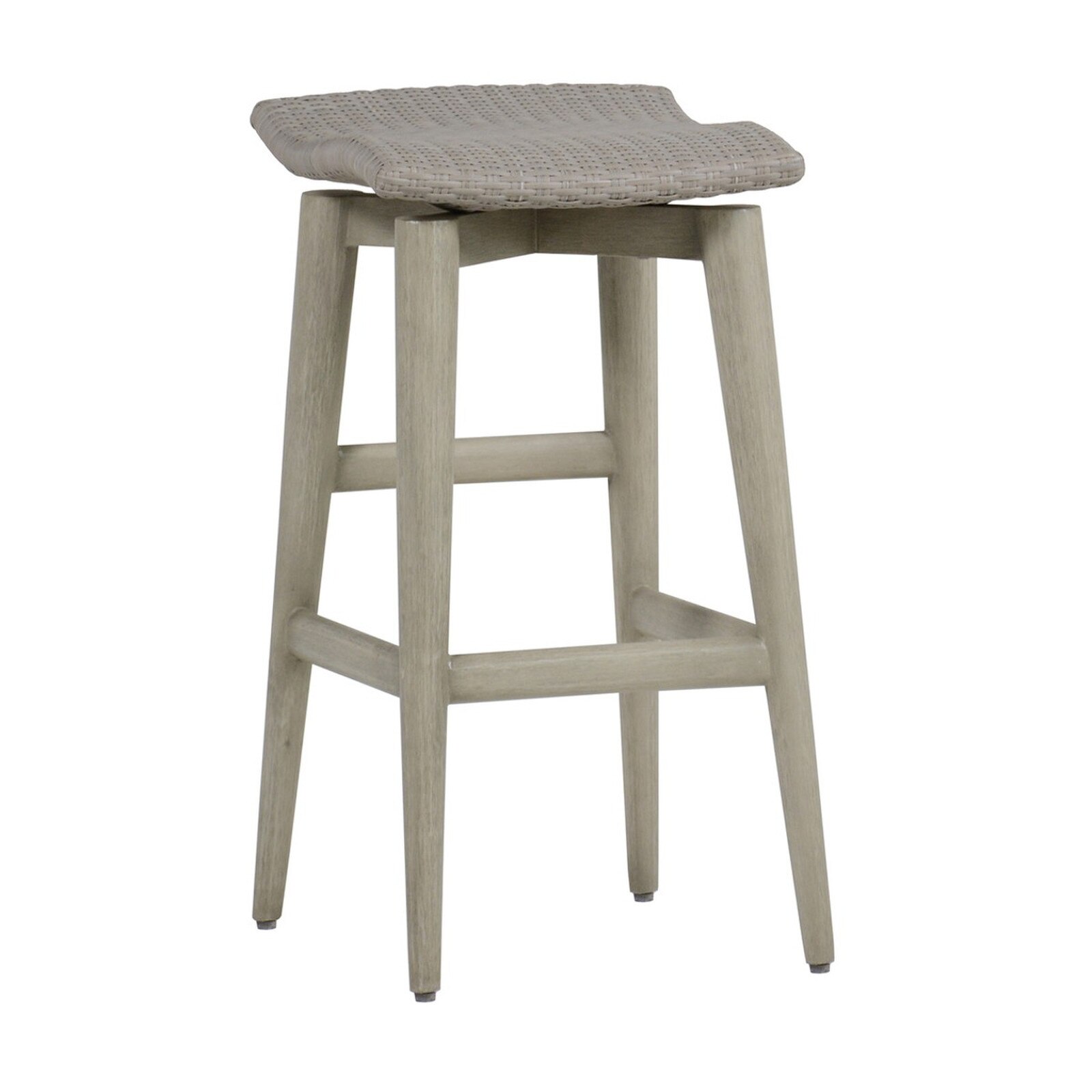 Summer Classics Wind Backless Oyster Outdoor Bar Stool