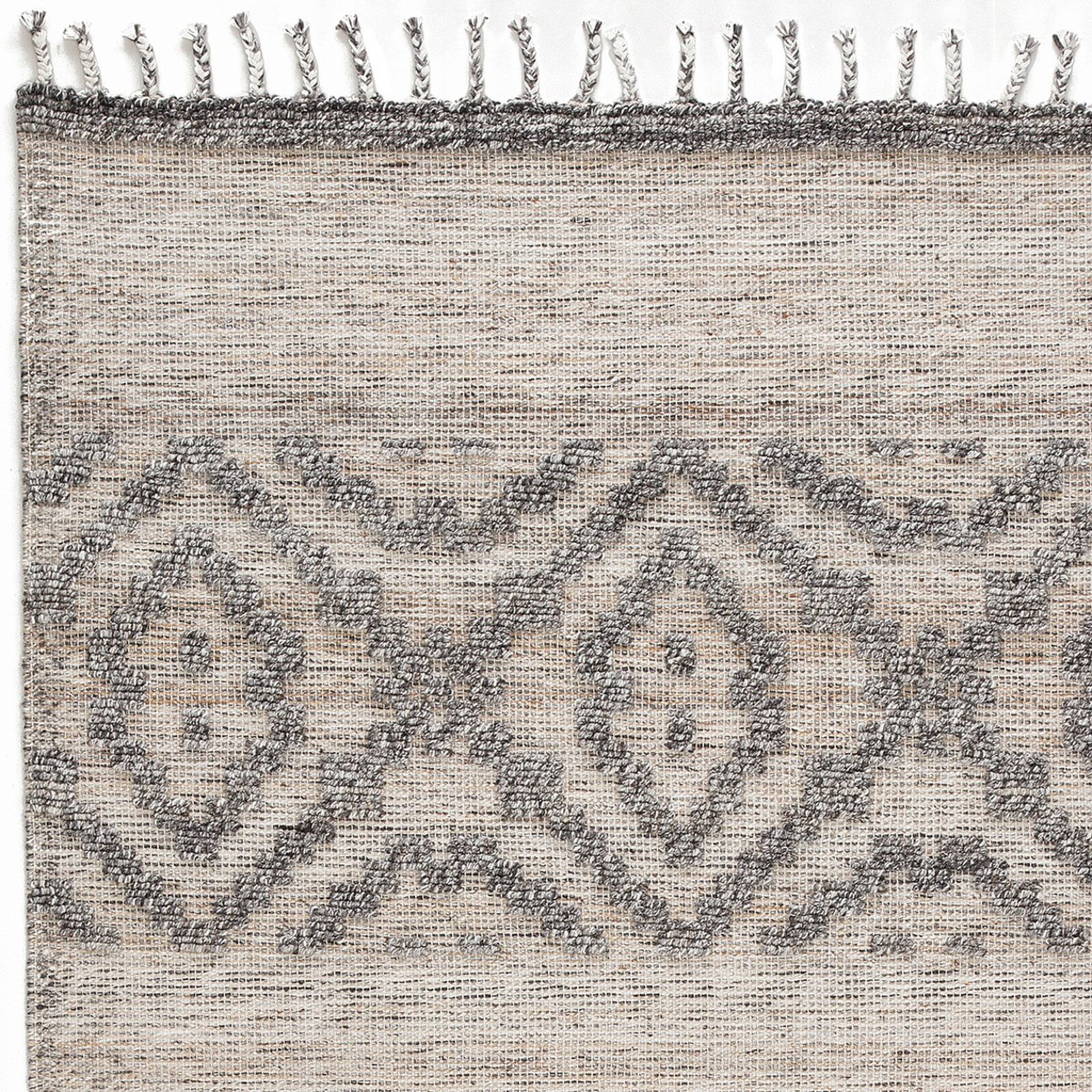 Summer Classics Wendy Jane Swatch Tribal Stripe Stone Rug