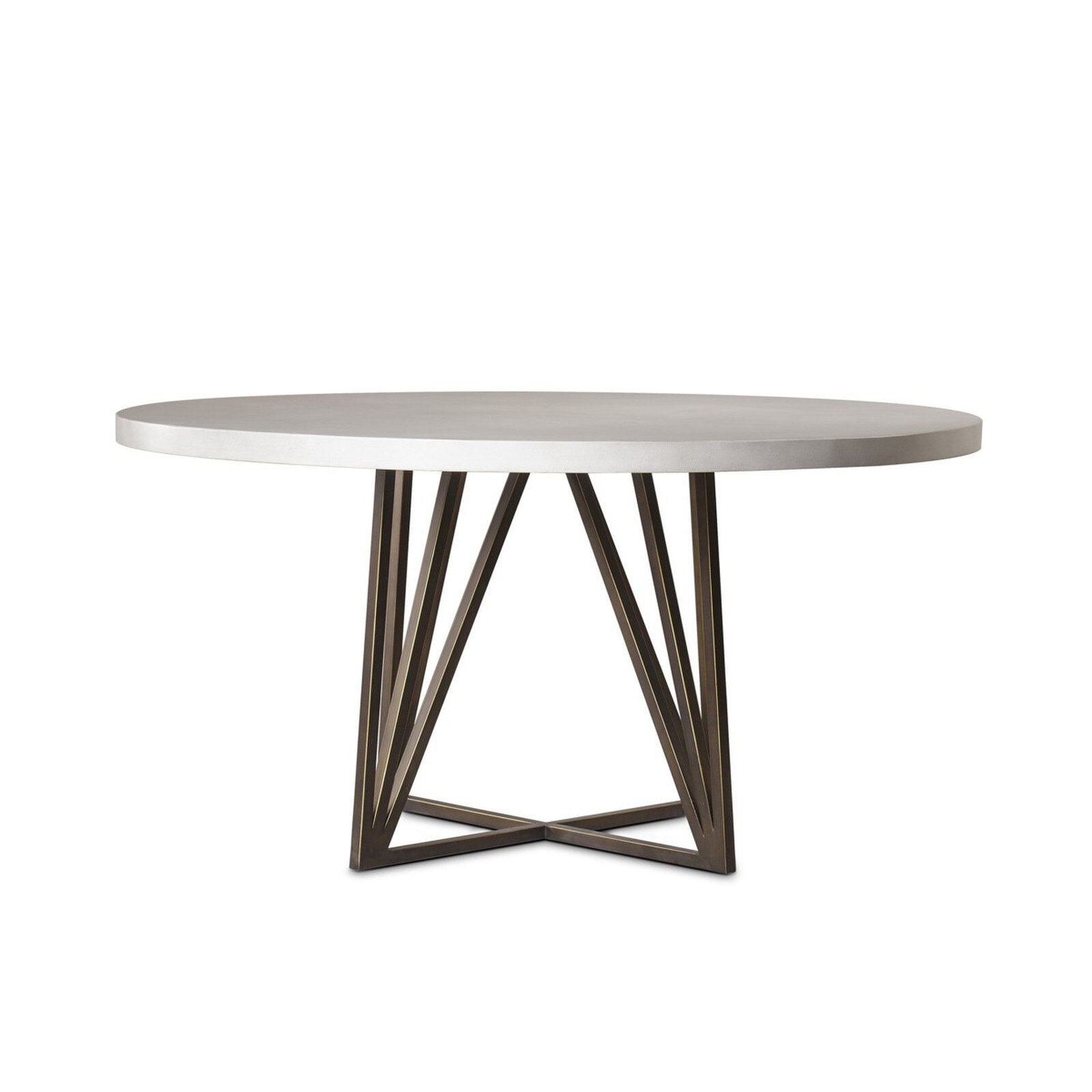 Sonder Living 6-Seater Emerson Round Dining Table
