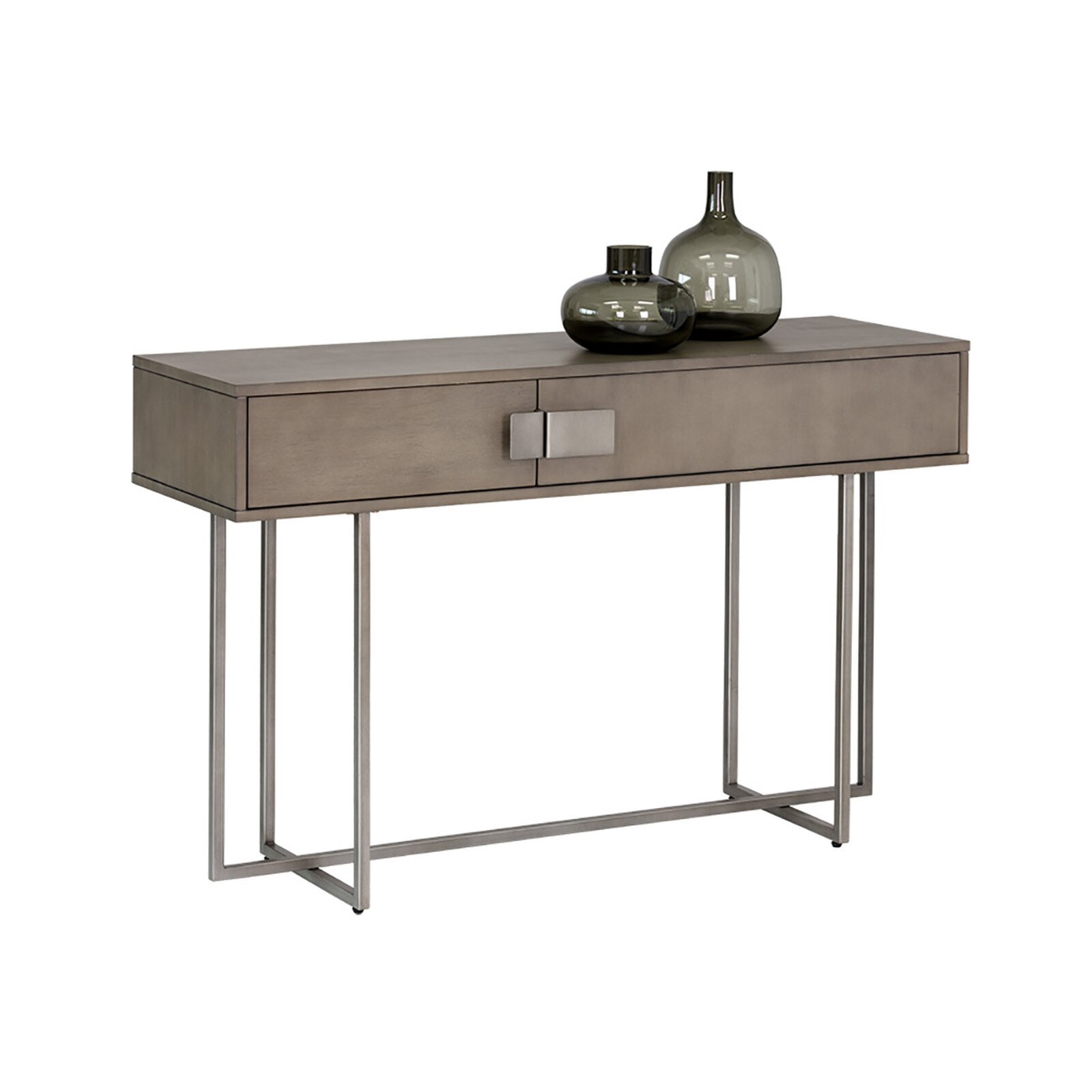 Sunpan 51" Jade Ash Gray Wood Console Table