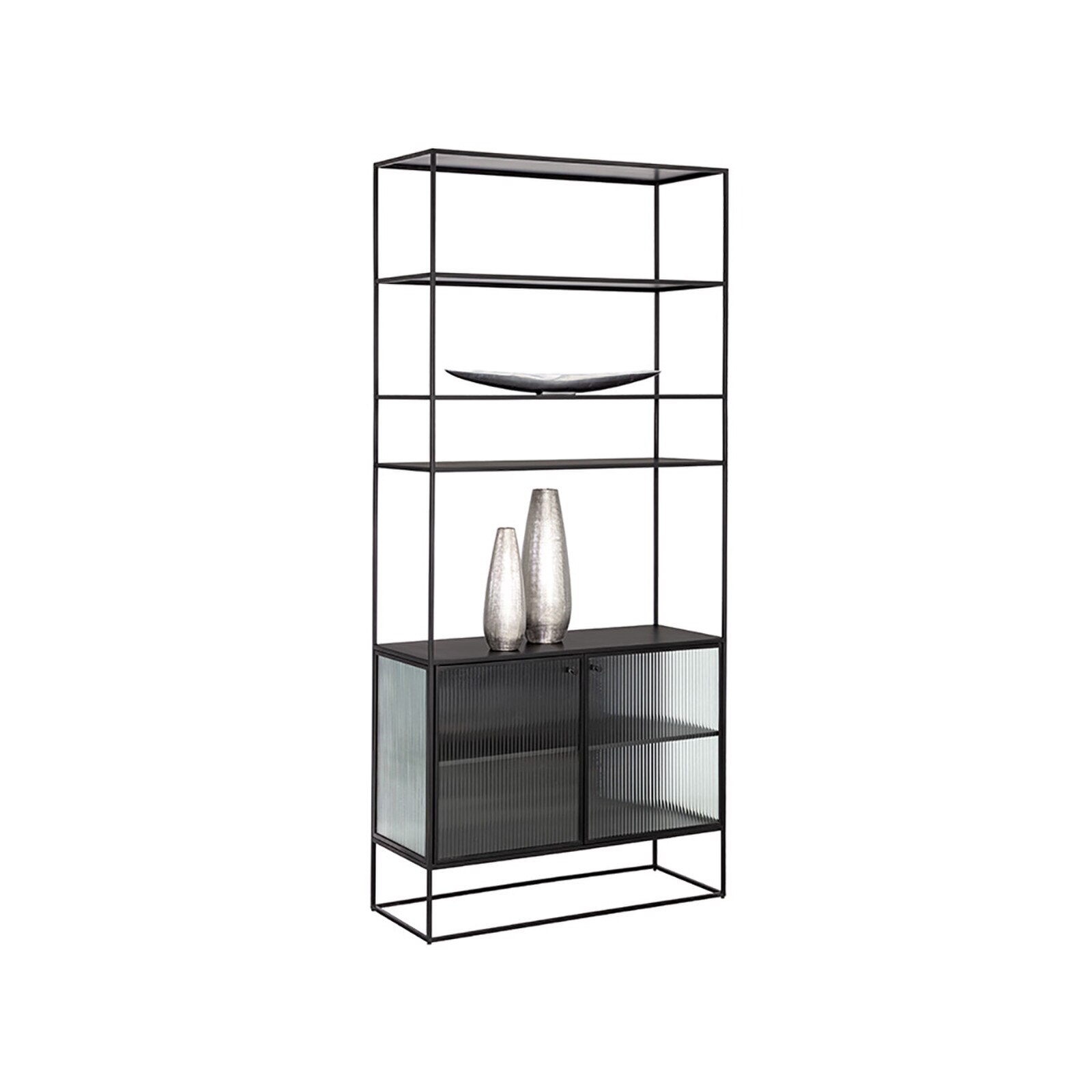 Sunpan 38" x 83" Parsons Bookcase
